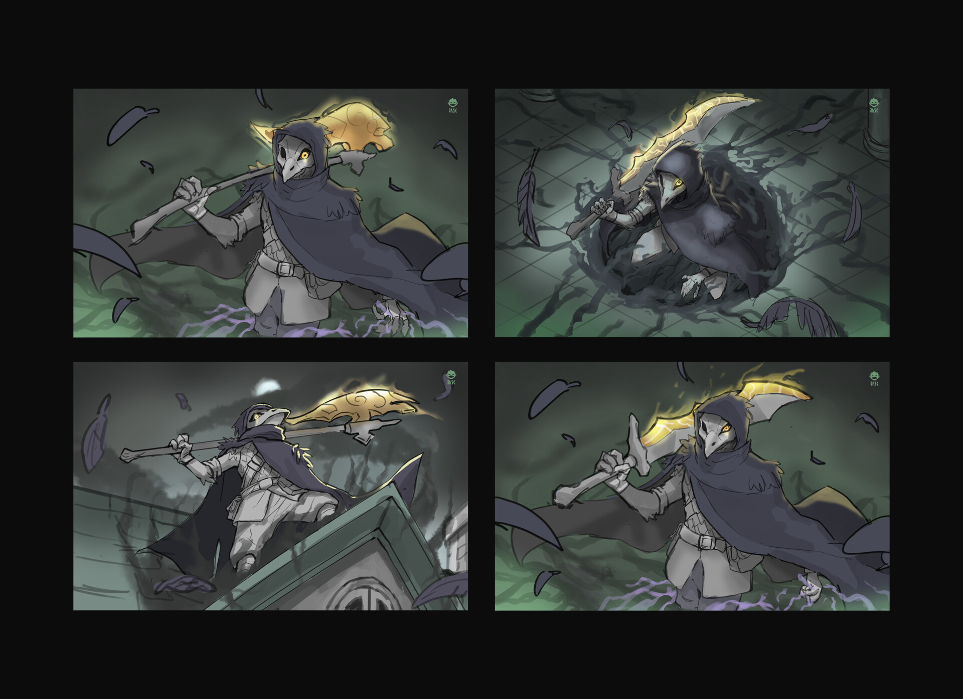 J A S C - Lex Mori - a Kenku Hexblade