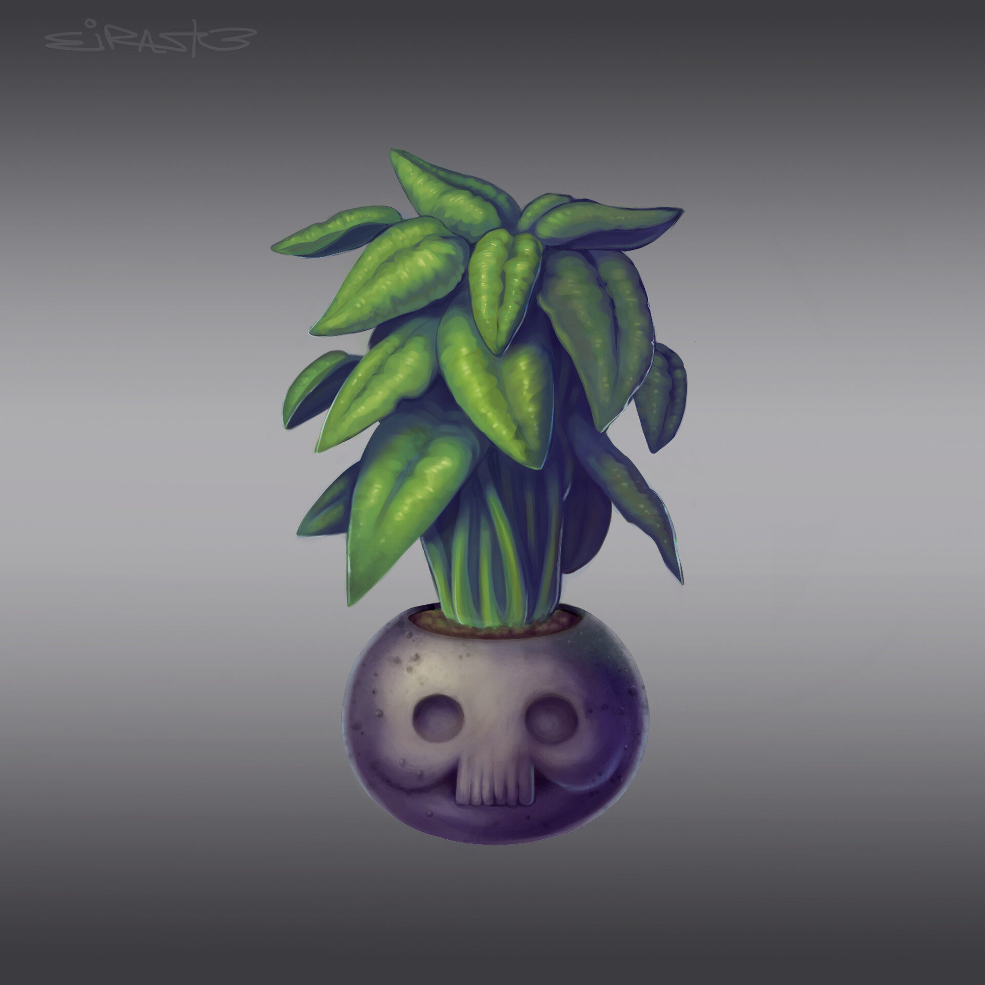ArtStation - Spooky Plant