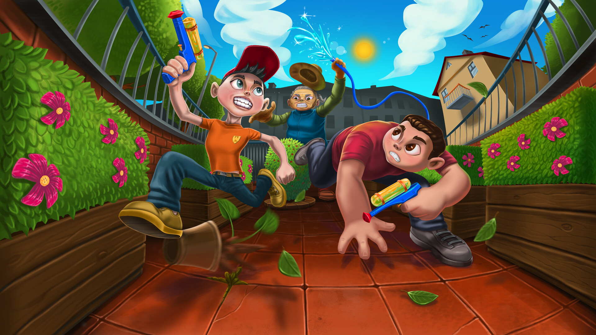 ArtStation - İllustration 2D Art - Warwater Loading Sceene