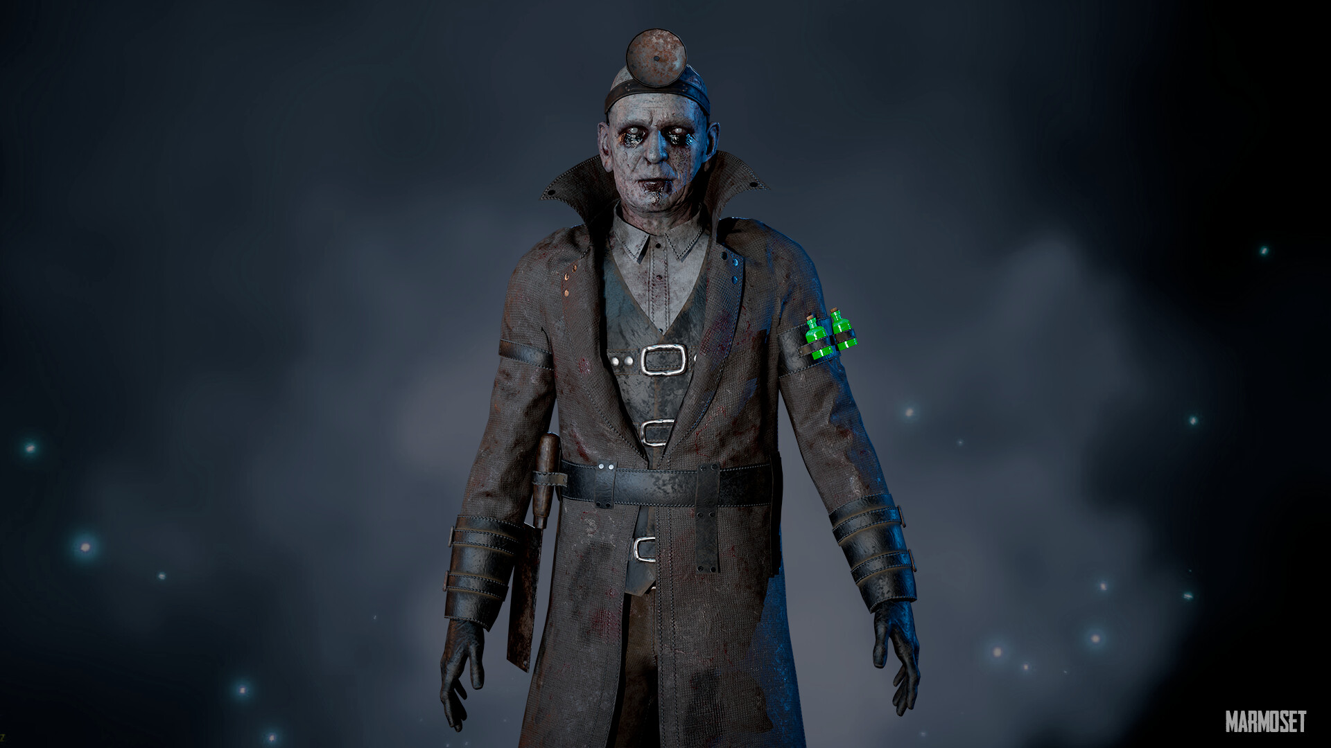 ArtStation - Doctor Death game ready 3D character