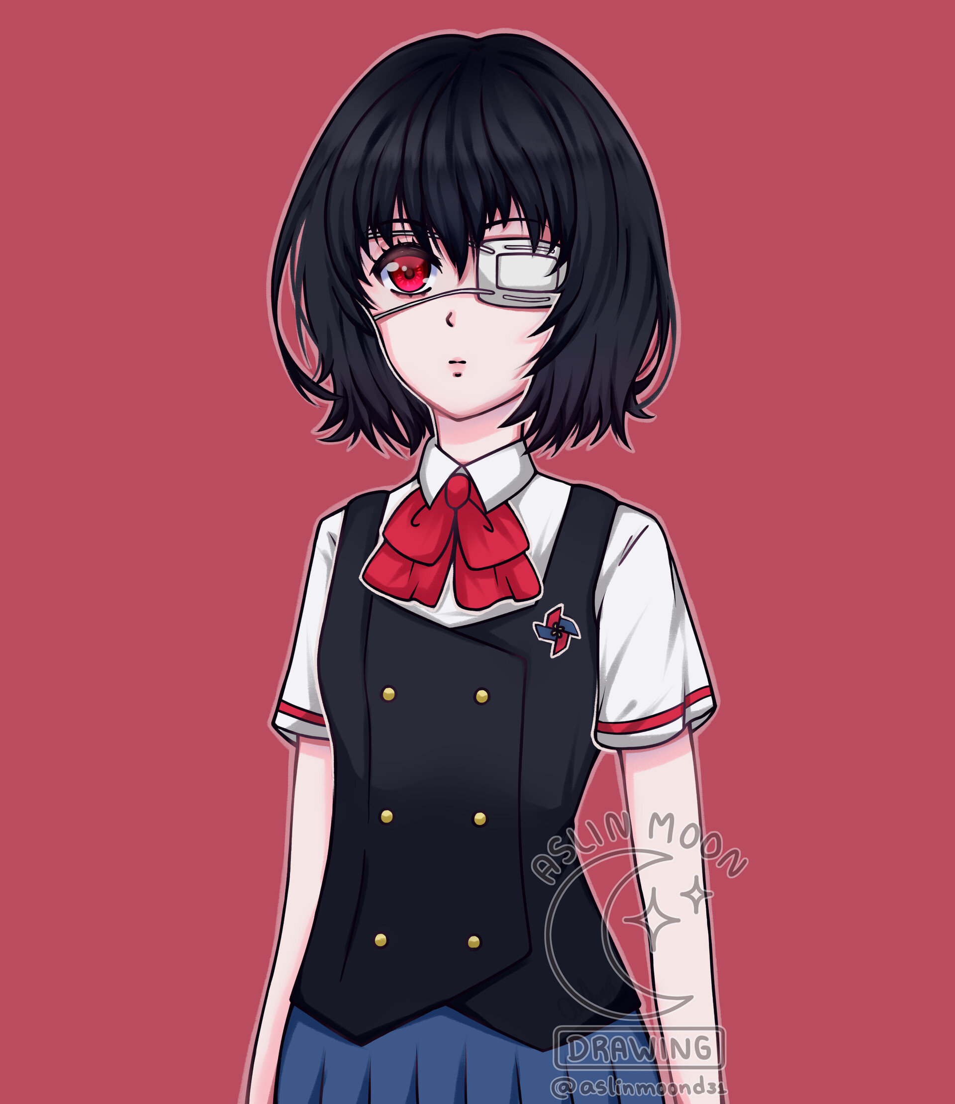 ArtStation - Misaki Mei (Halfbody)