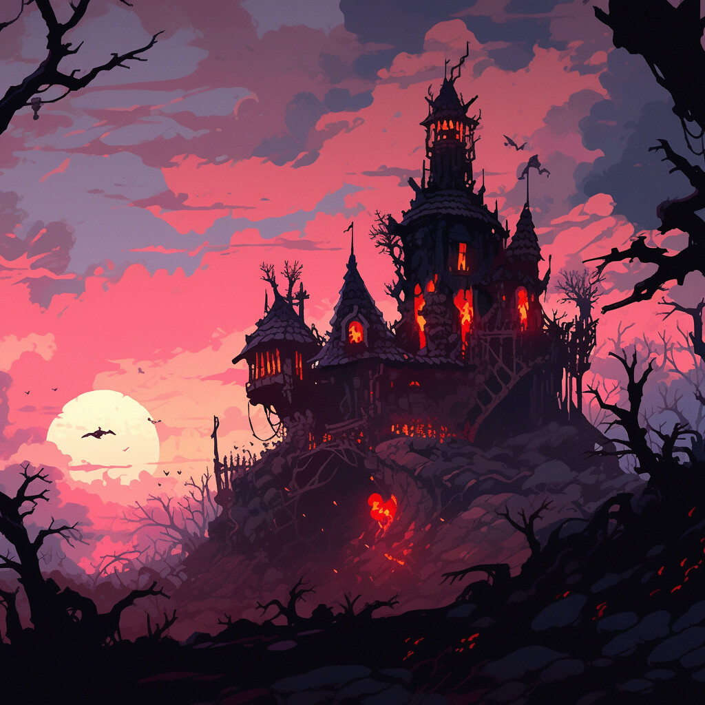 ArtStation - The Vampire's Castle
