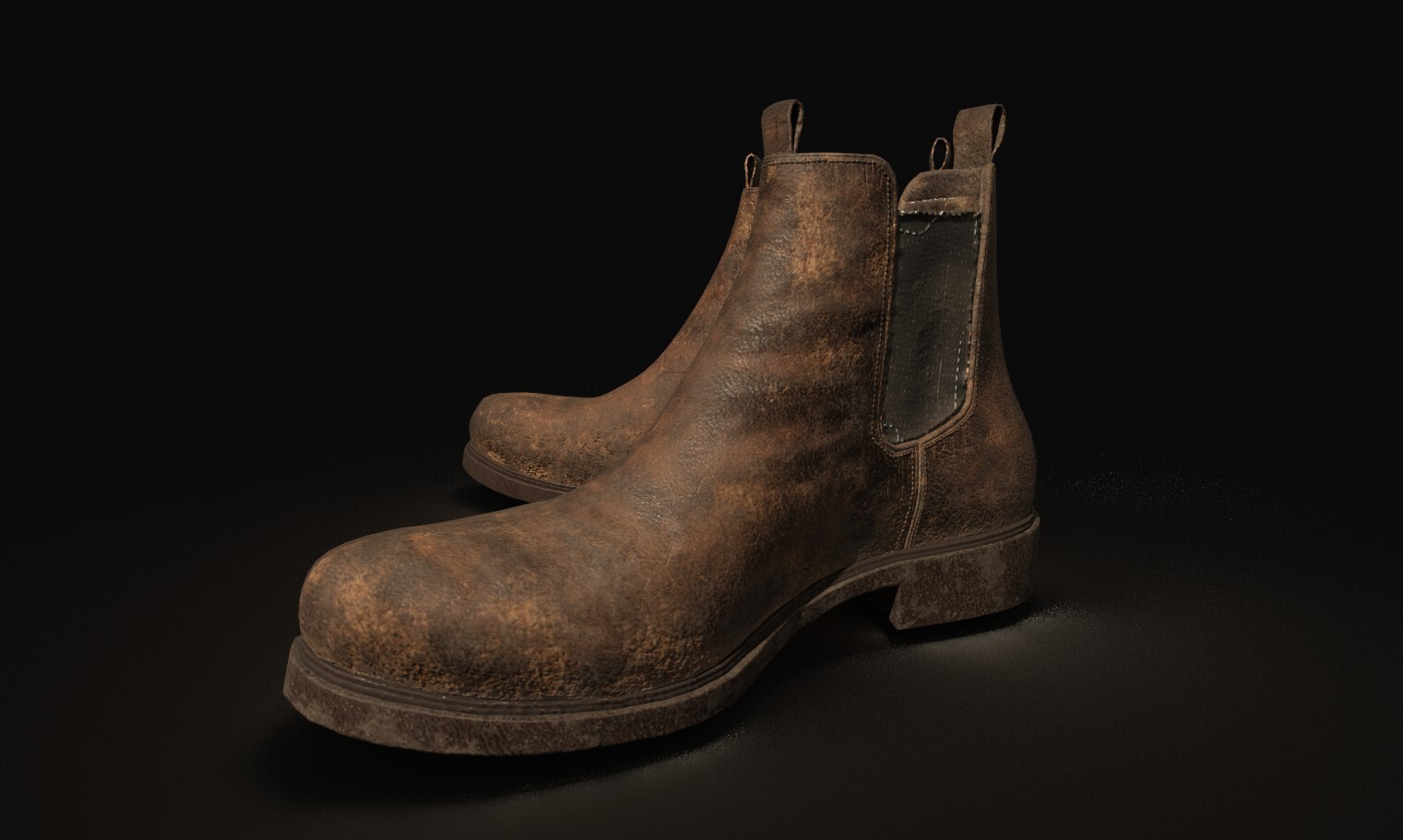 ArtStation - Realistic Leather Boots ..04