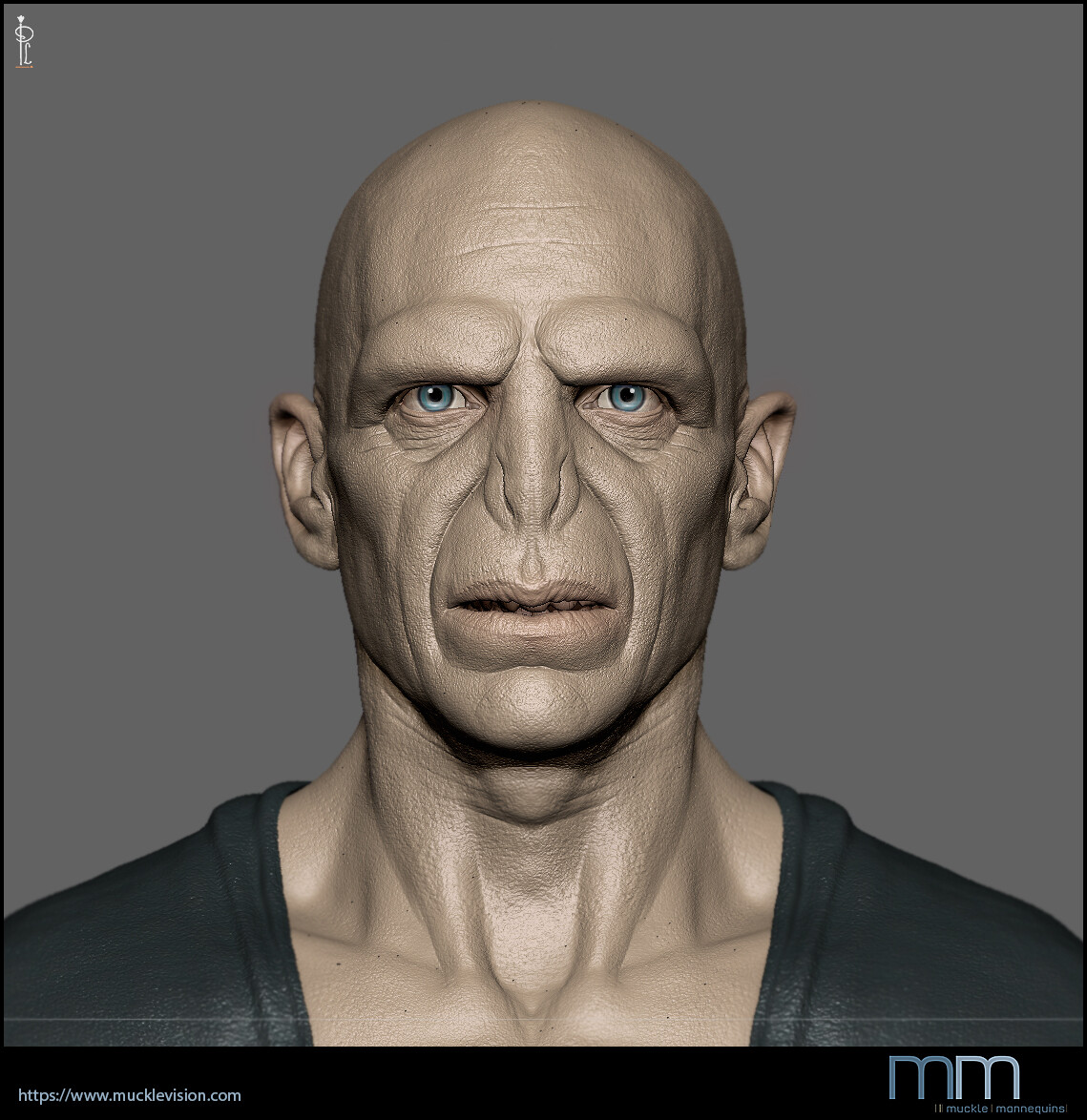 ArtStation - VOLDEMORT Sculpt.
