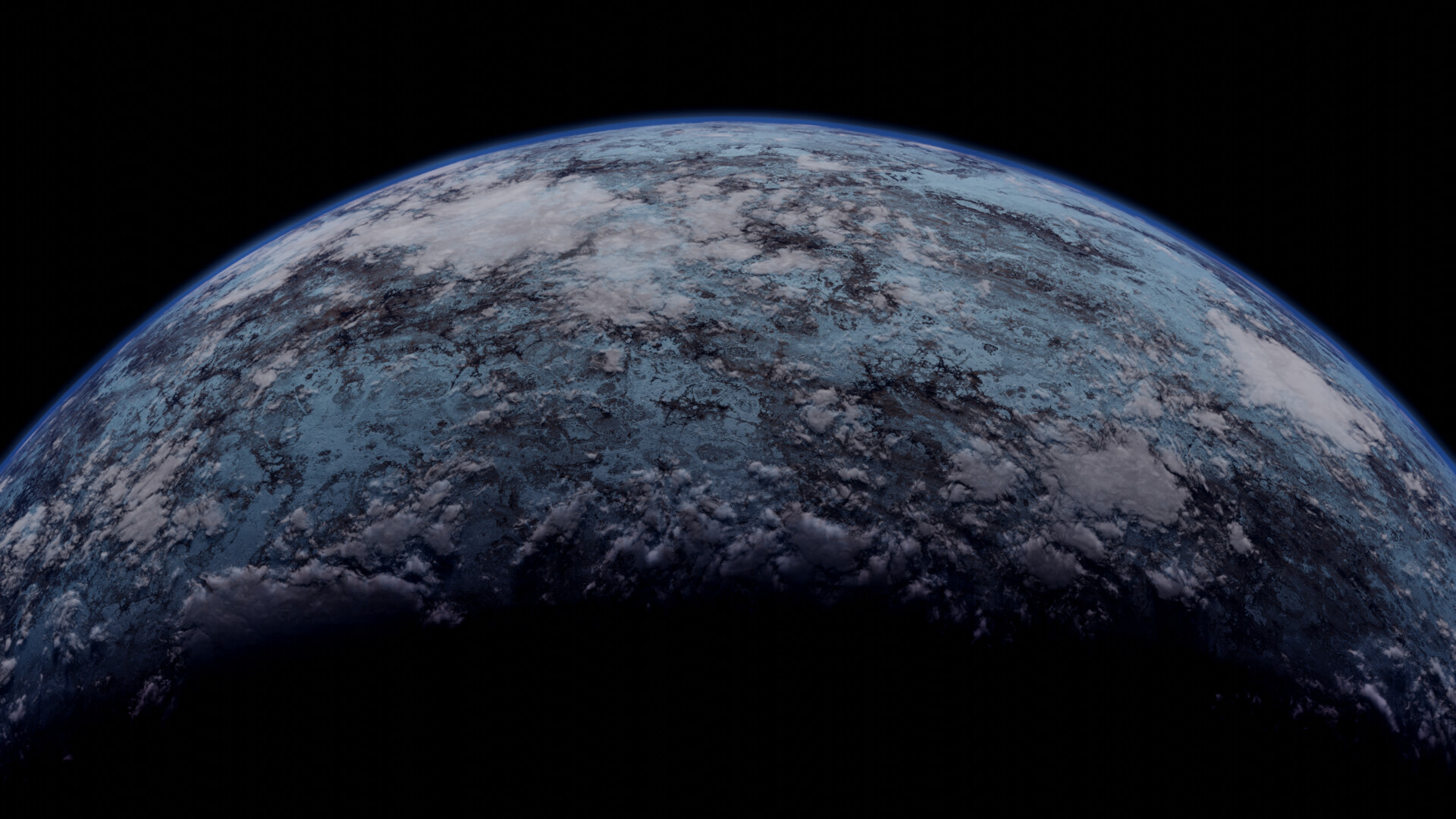 ArtStation - Realistic Procedural Planet