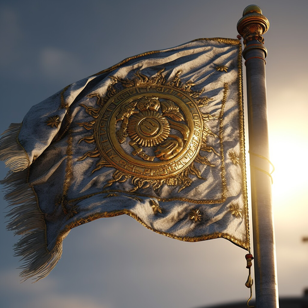 ArtStation - Medieaval Flag III