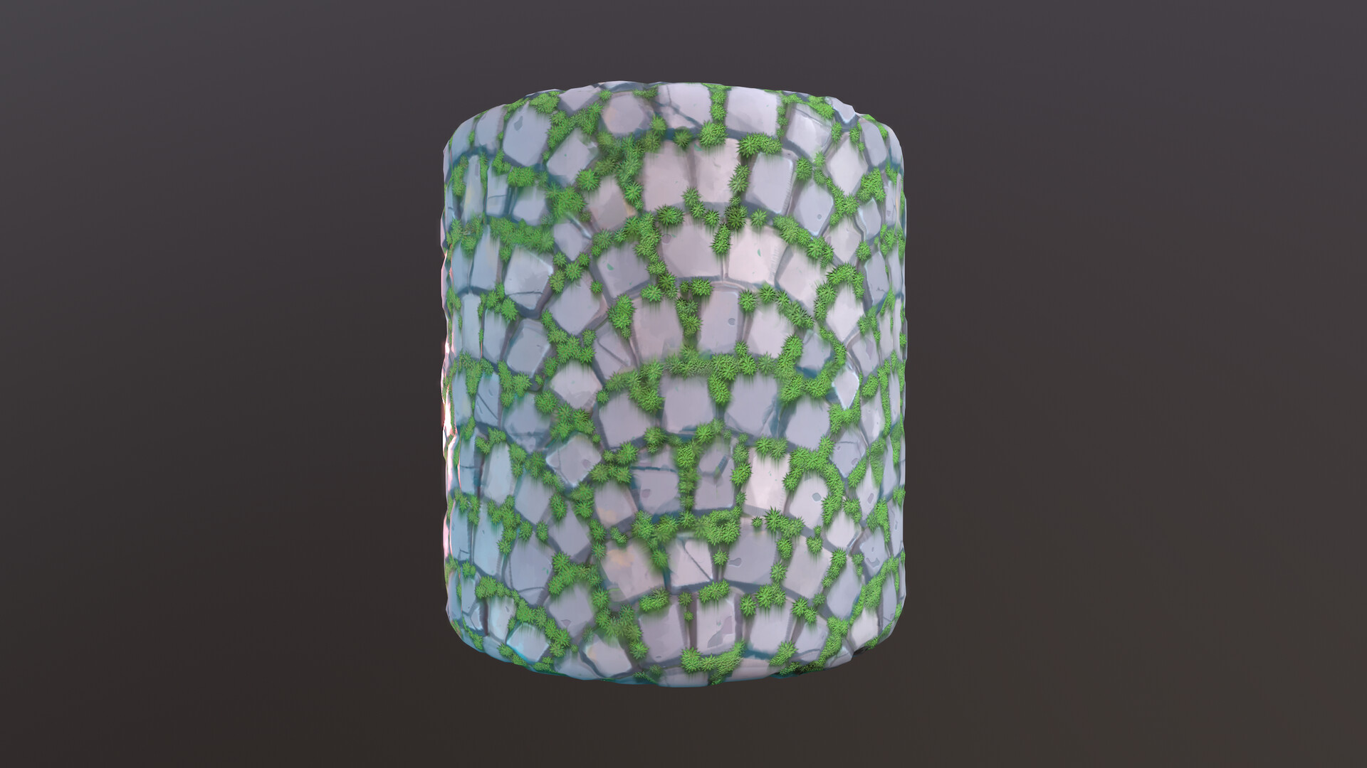ArtStation - Stylized Cobblestone Material - Substance Designer
