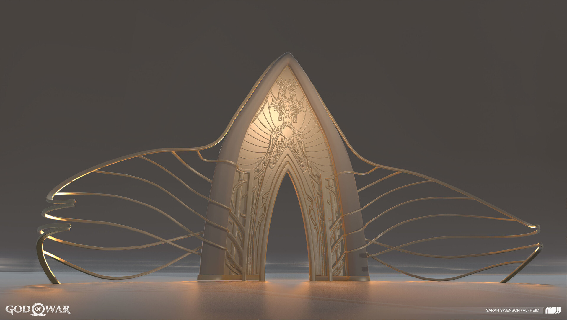 Sarah Swenson - God of War 2018 Alfeim Sculpts