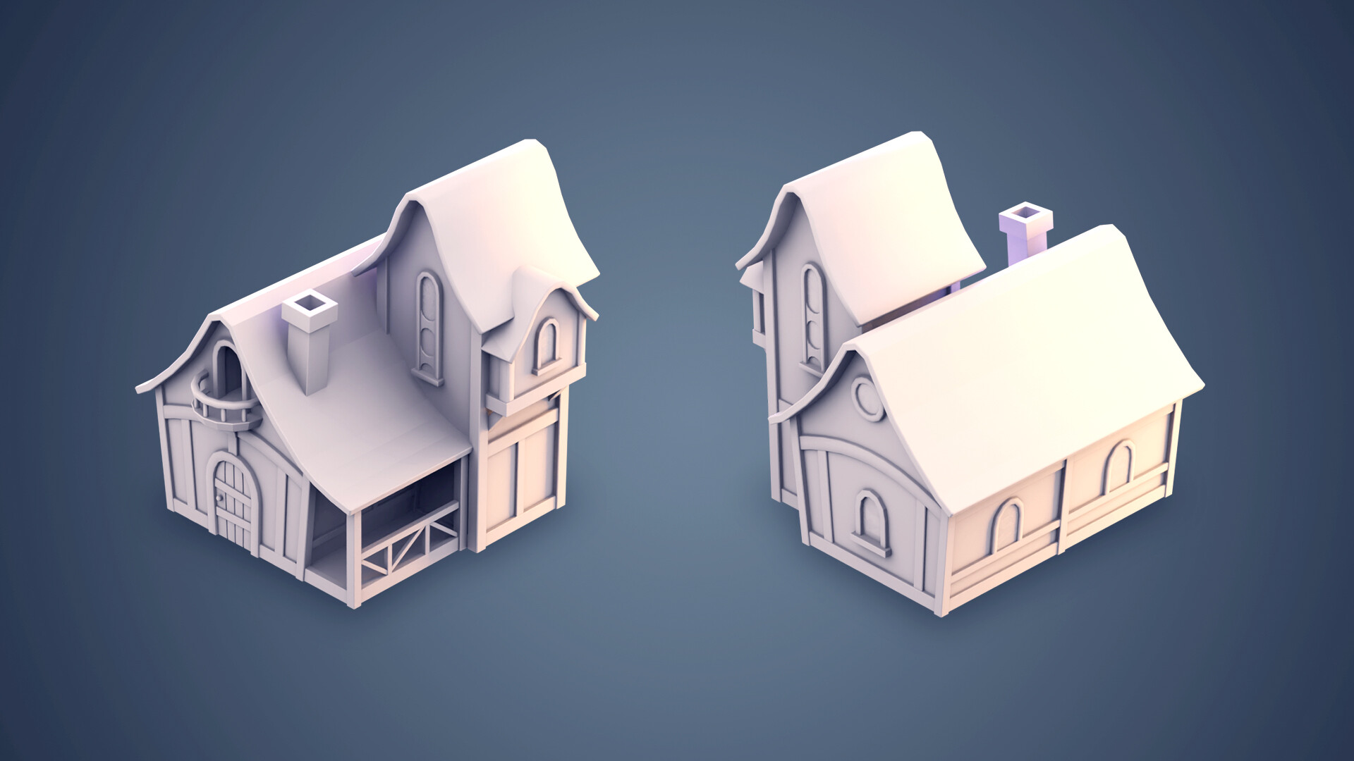 Mario Navarro - Stylized Farm House 3D - The lost melody