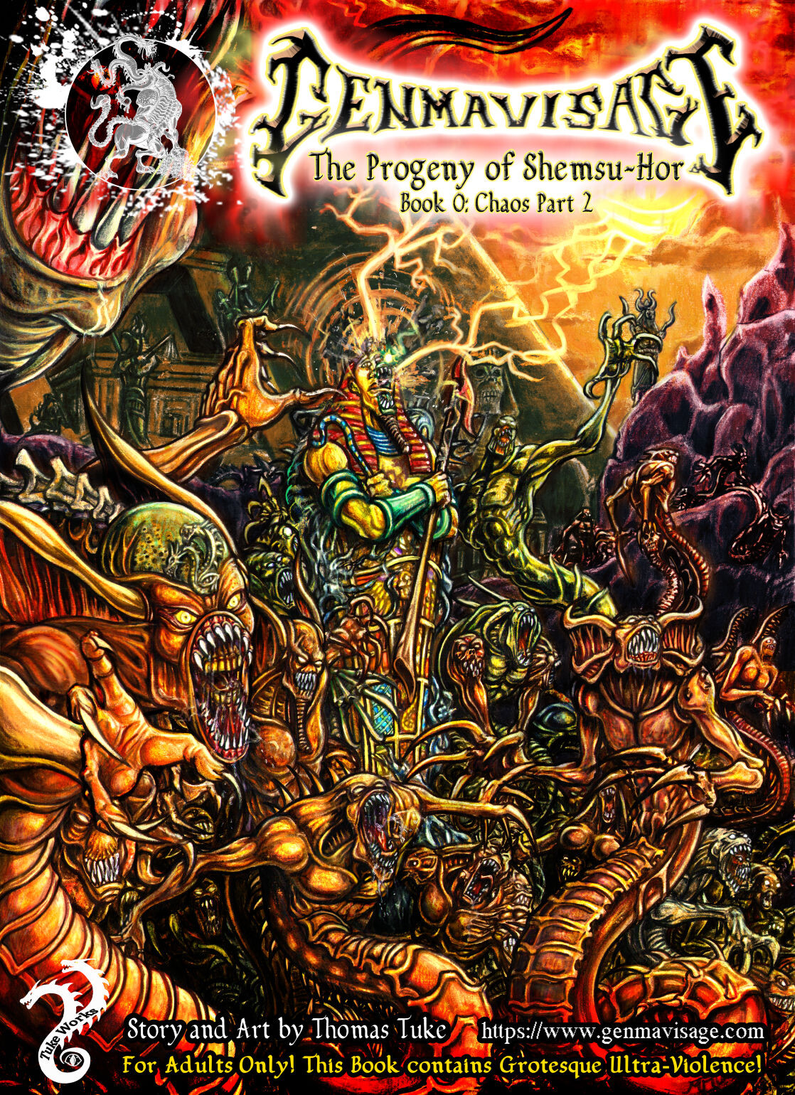 Thomas Tuke - Genma Visage Book 0 revised covers 2023