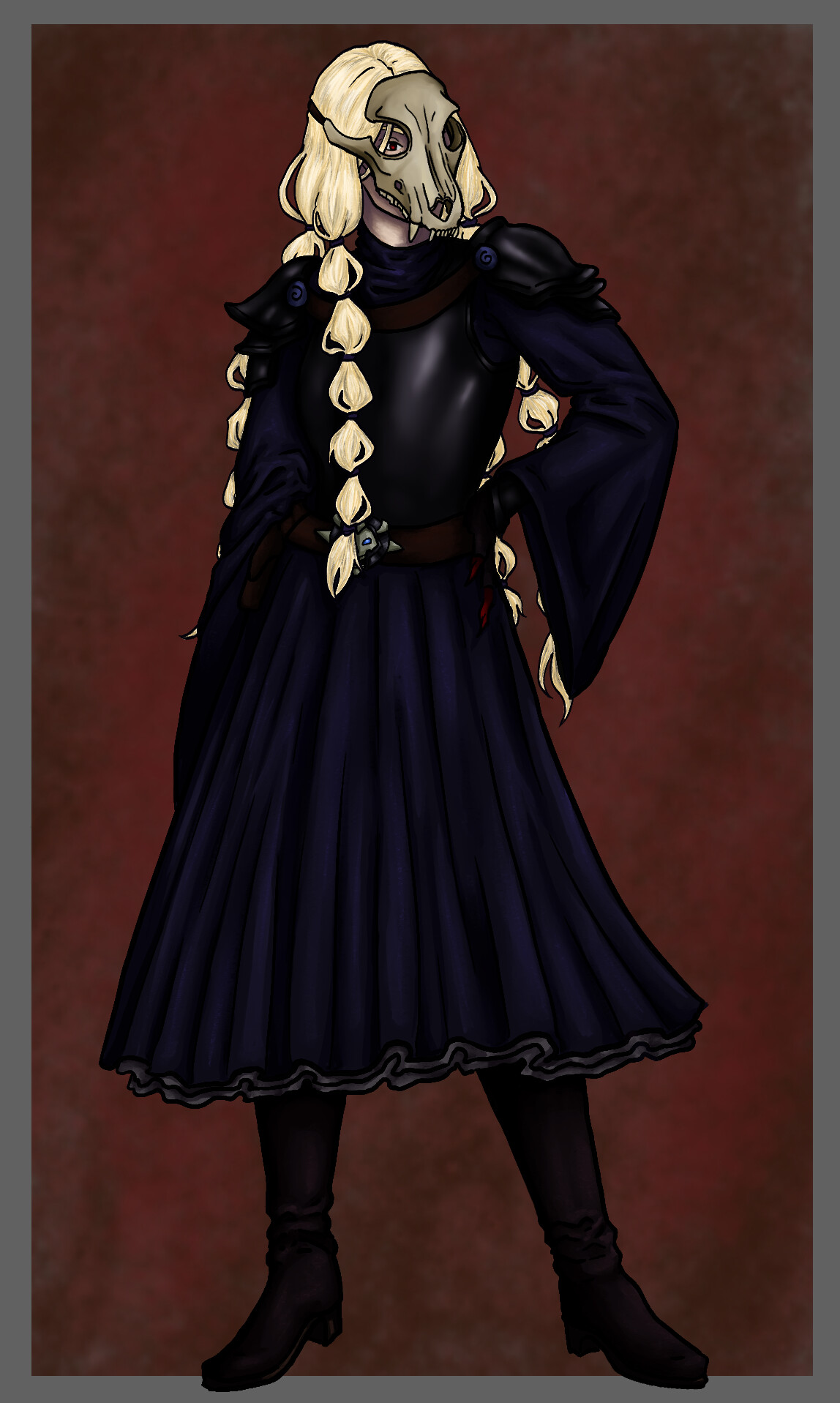 ArtStation - D&D Character - Carmilla Von Karnstein