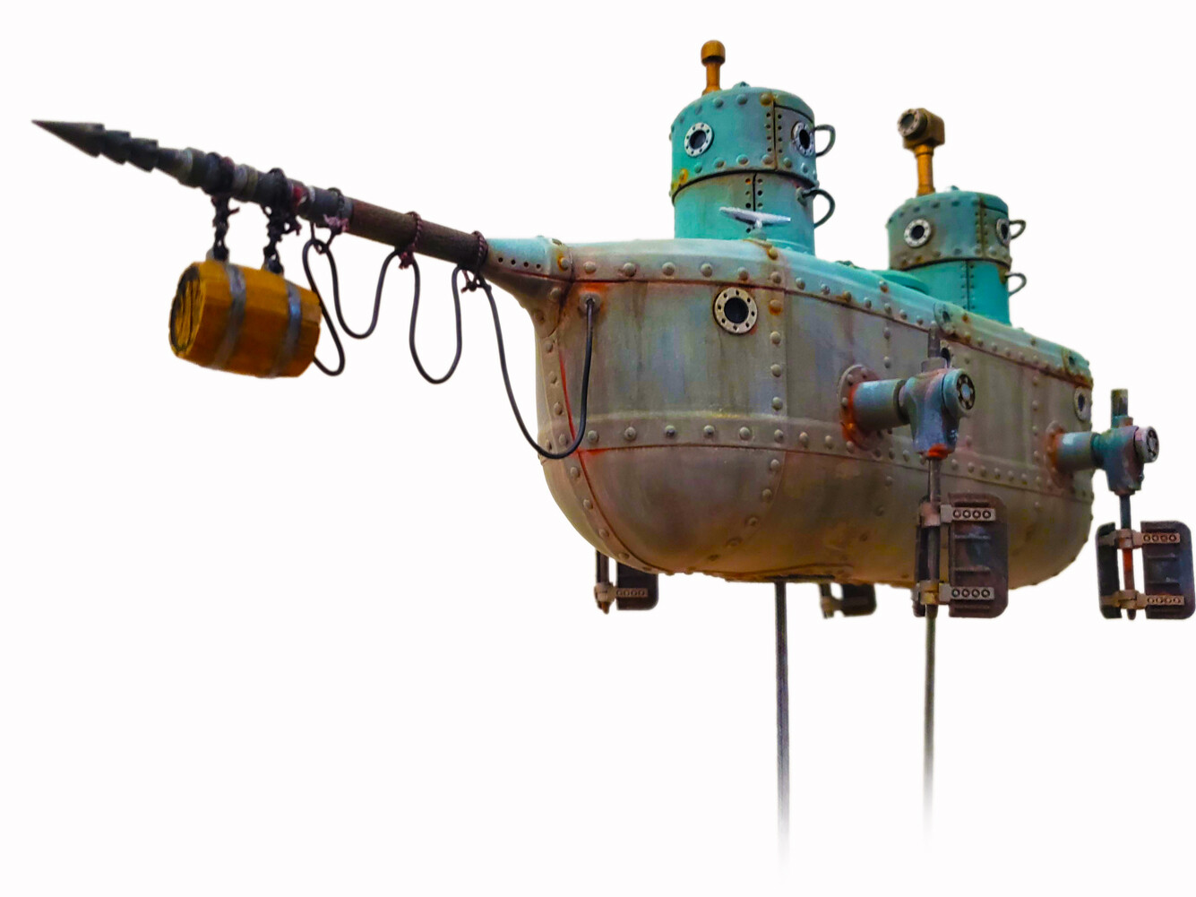 ArtStation - Model of historical naval submarine