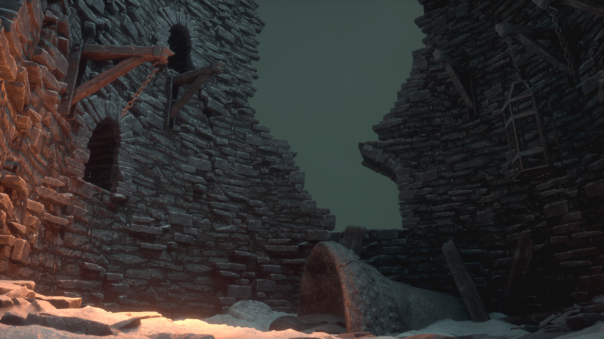 Joshua Hiller - Diablo 4 Icehowl Ruins UE5