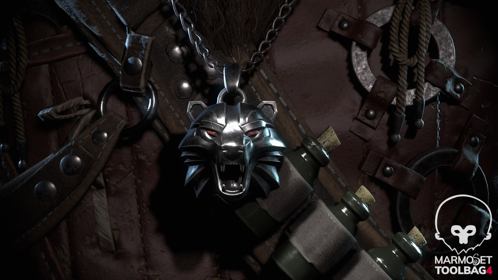 Léo Vanaret - Realtime Fan-Art Bear School Witcher