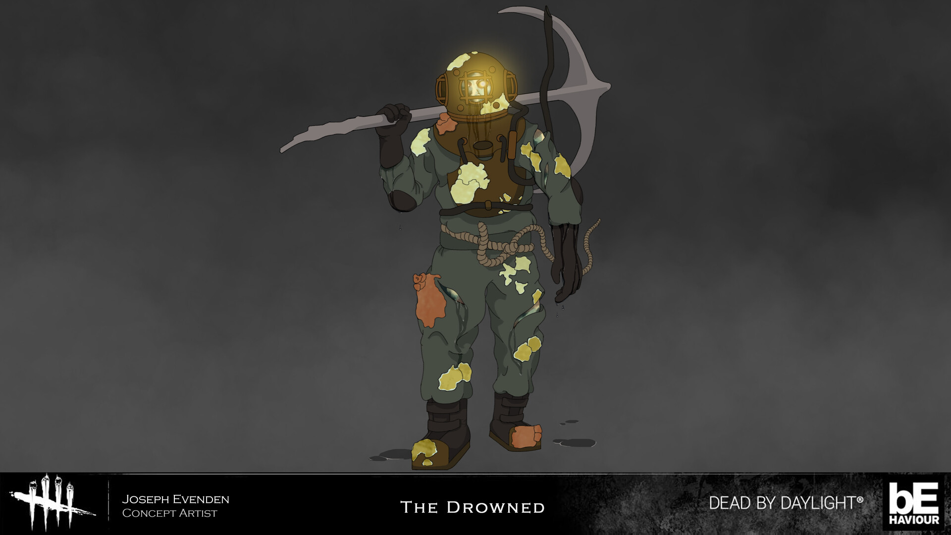 ArtStation - The Drowned - Dead By Daylight Killer Concept