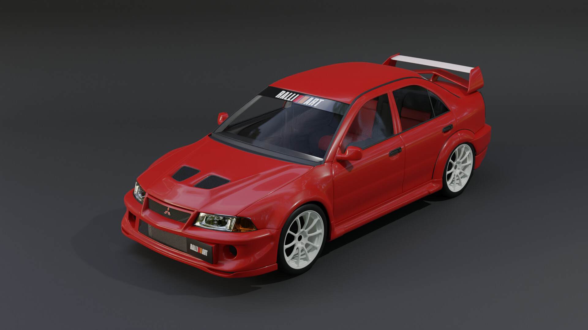 ArtStation - Mitsubishi EVO (Still working on)