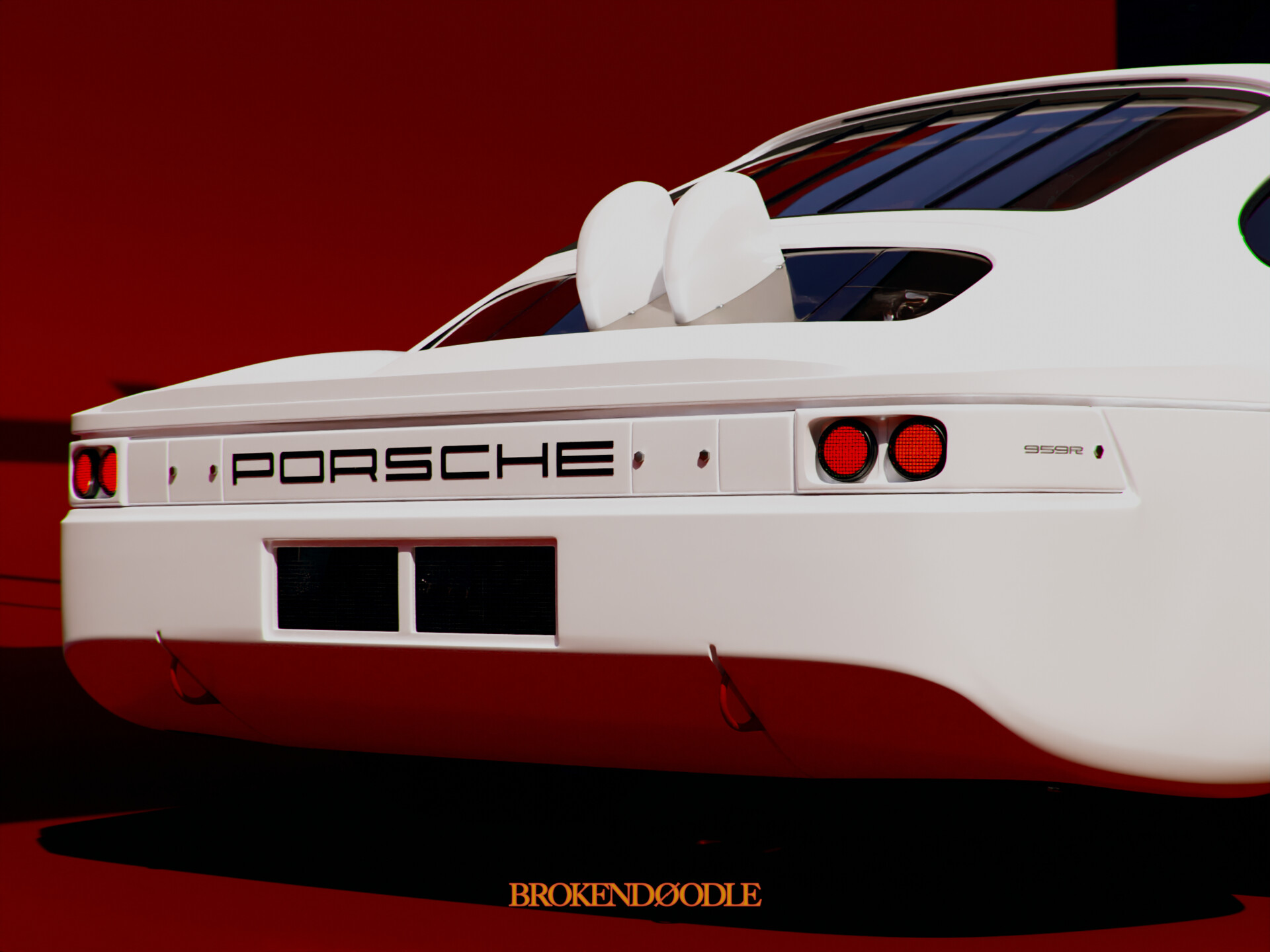 ArtStation - Porsche 959R