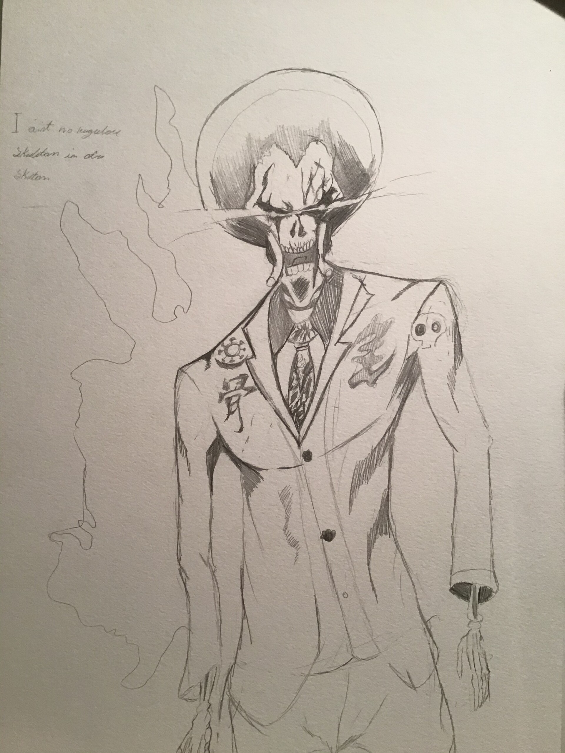 ArtStation - Afro Skelton Original Character