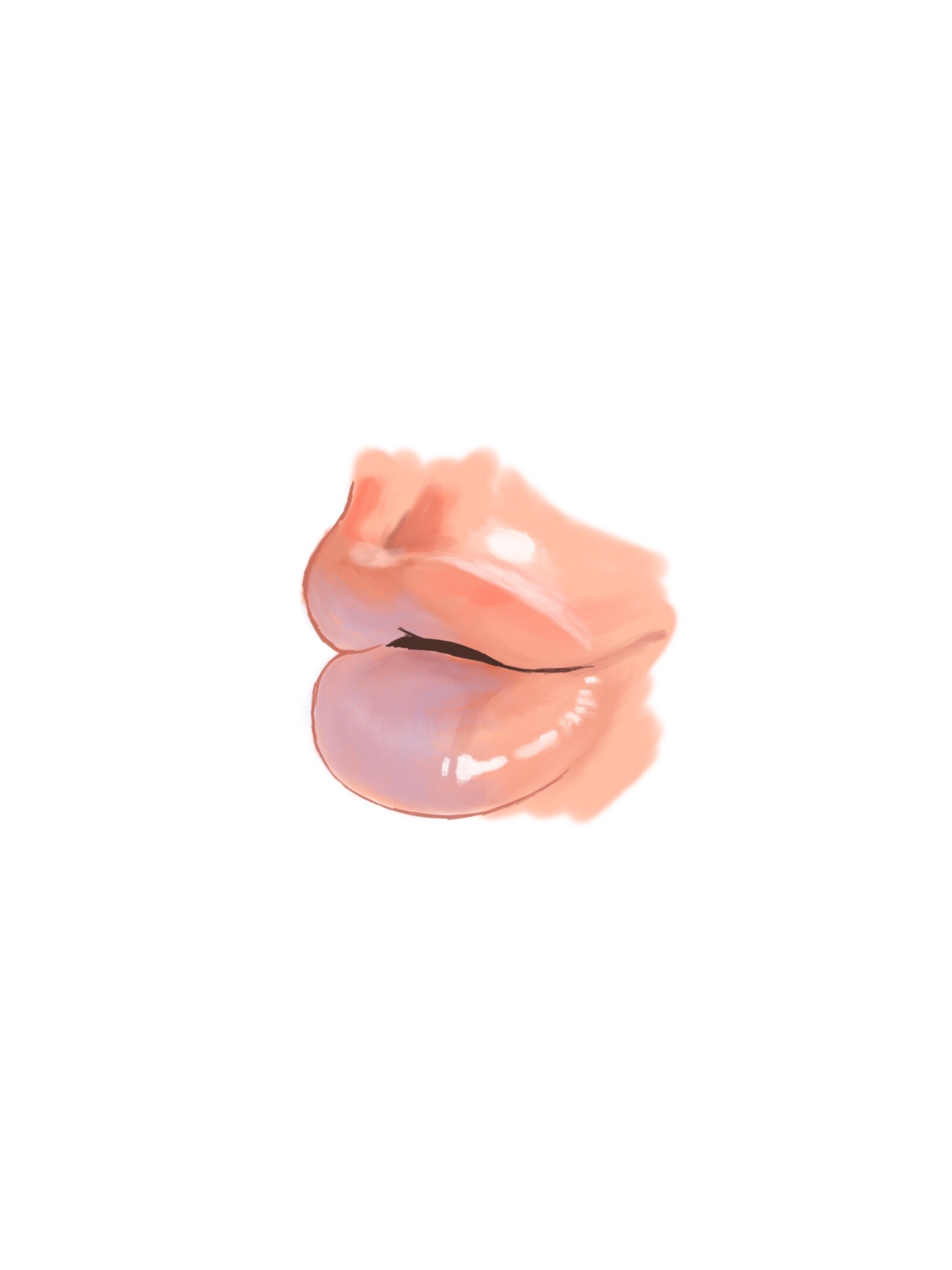 ArtStation - Lips practice