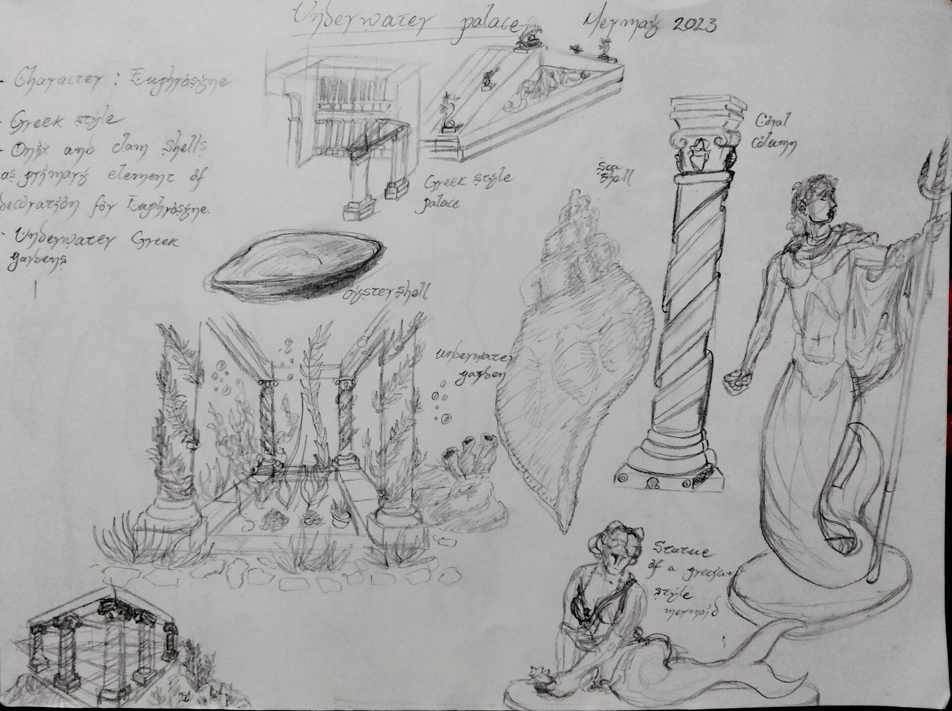 ArtStation - Merfolk Alepouian concept art