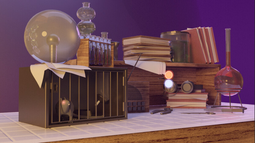 ArtStation - Lab ( Compositing )