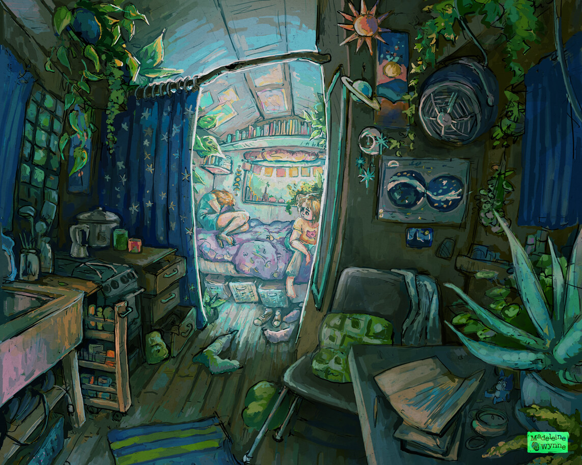 ArtStation - I'm so tired