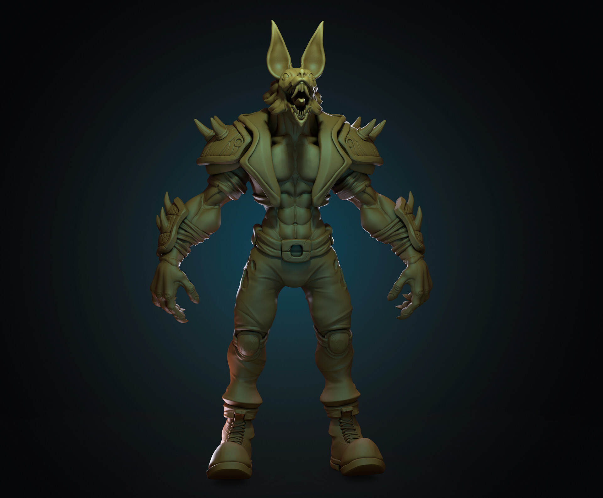 ArtStation - Werewolf_STYL part one
