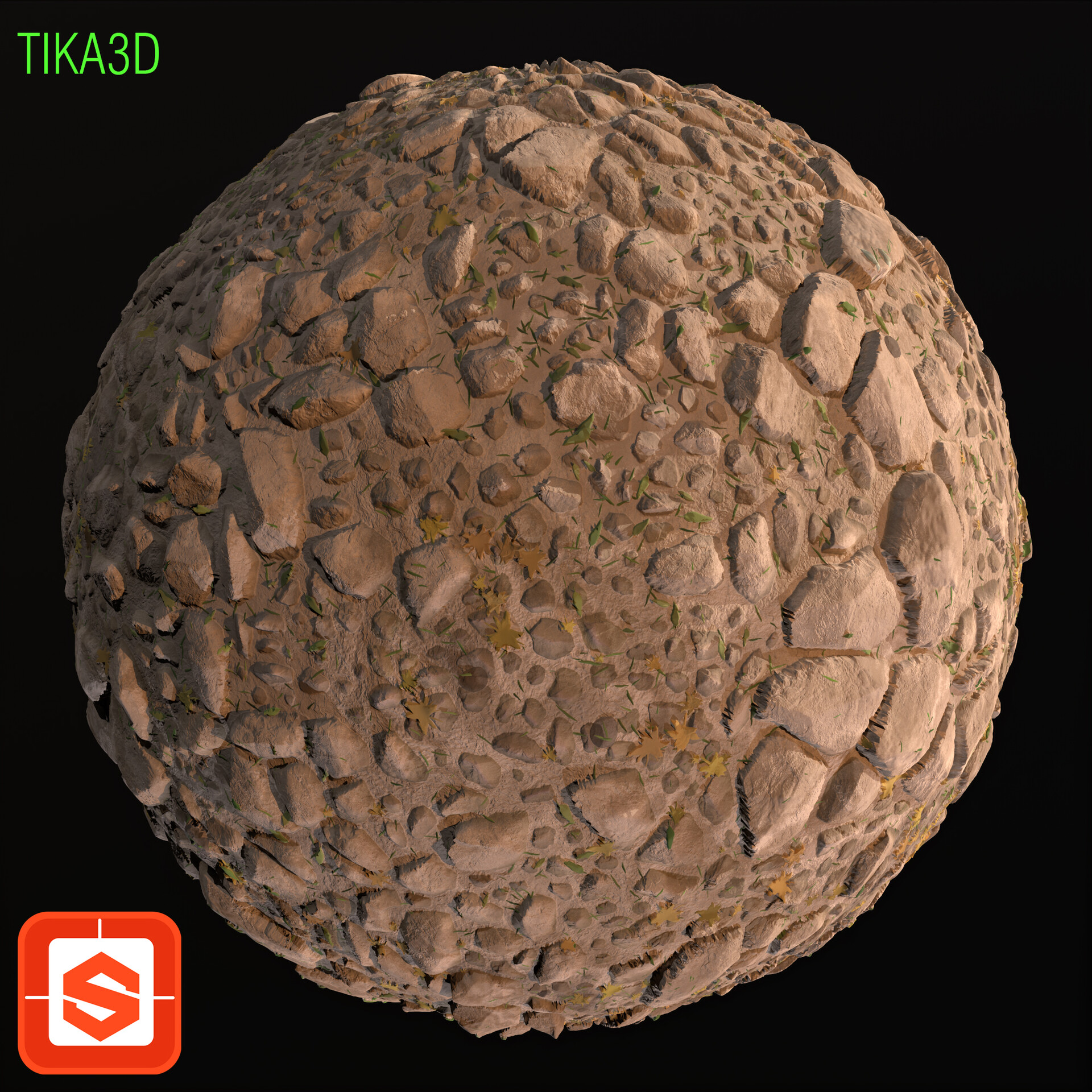 ArtStation - Hill Path Texture