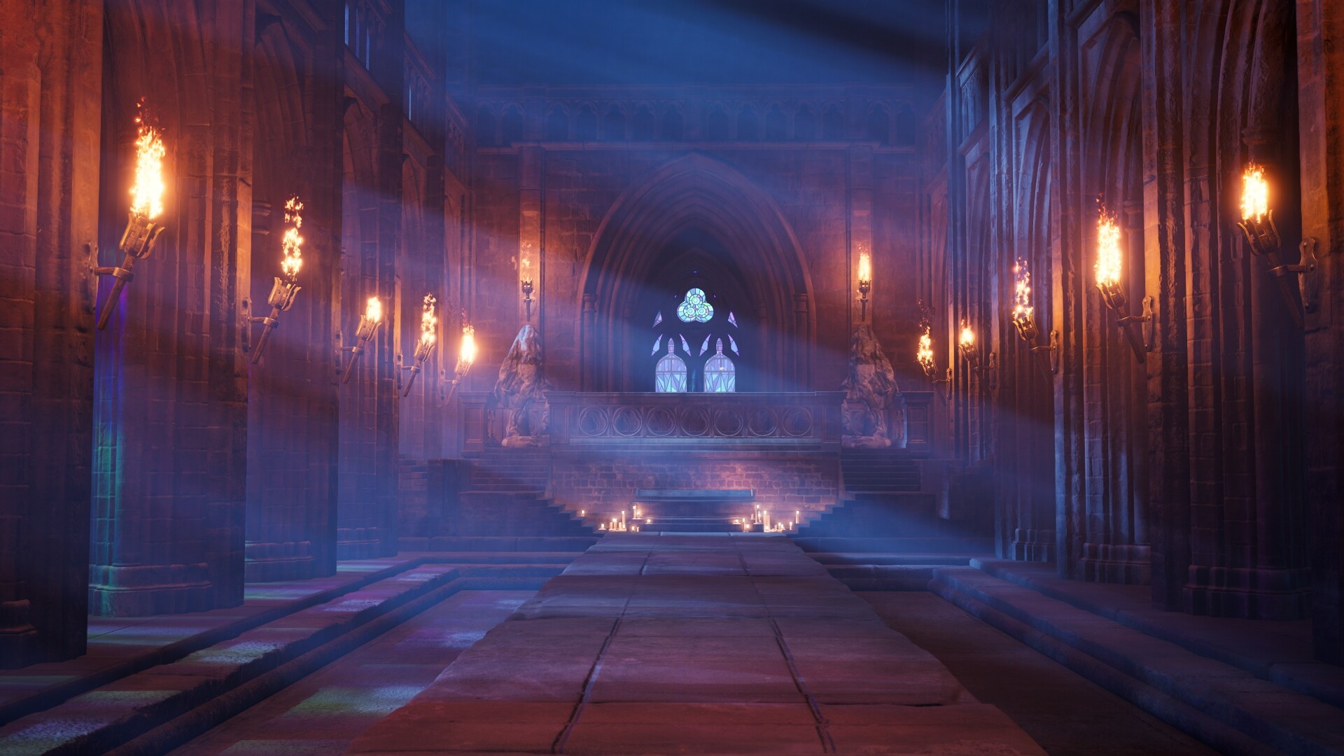 ArtStation - Cathedral Lighting