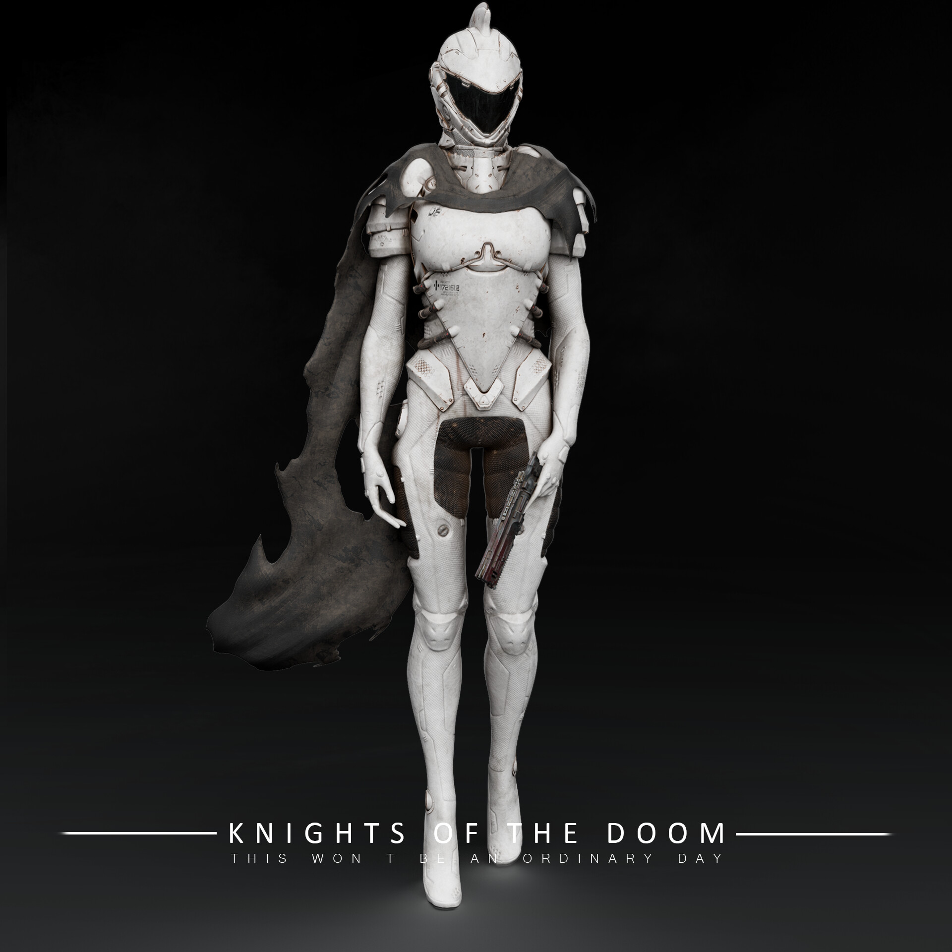 ArtStation - Science Fiction Armor practice