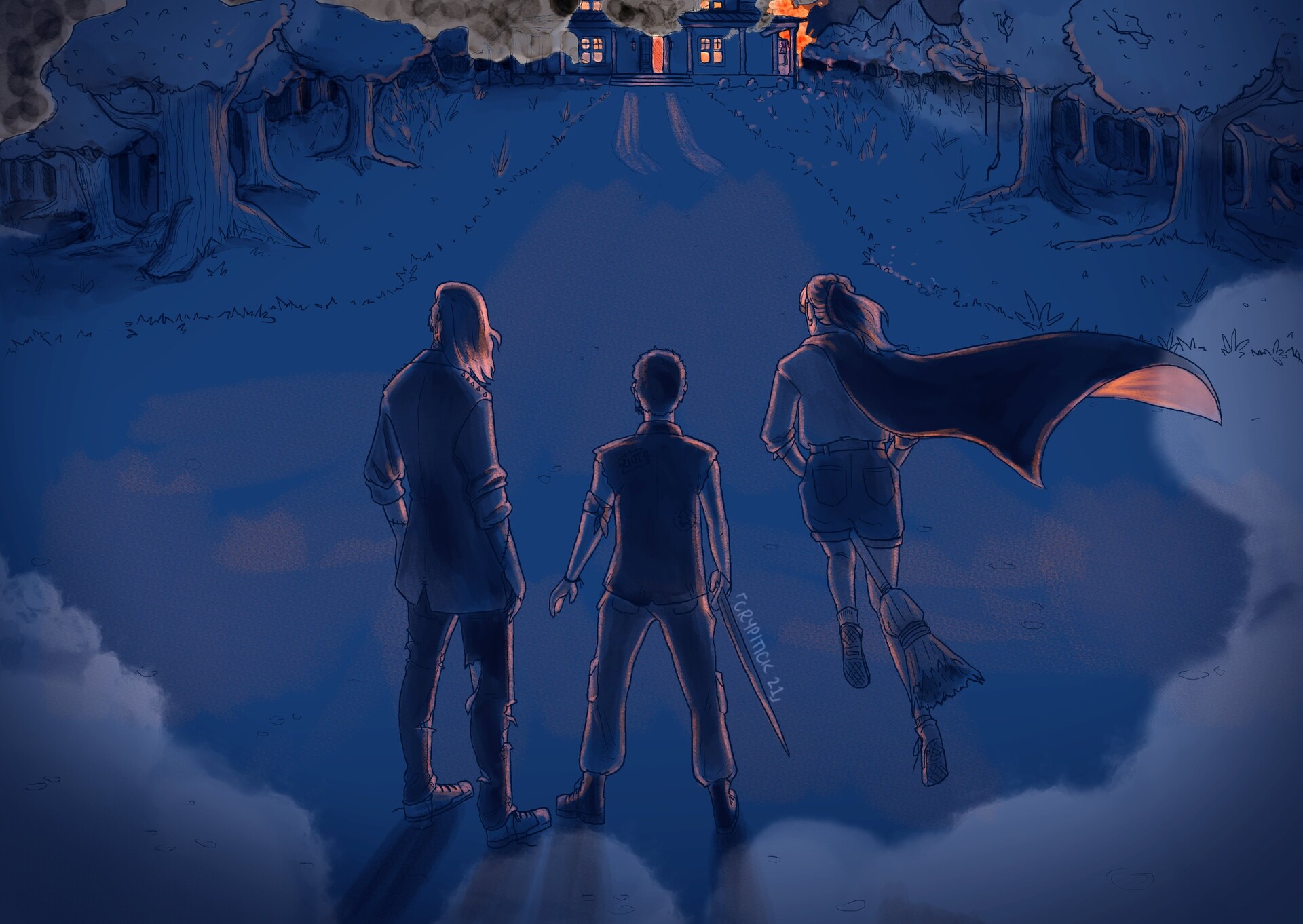 ArtStation - The Fall of Solomon Reed