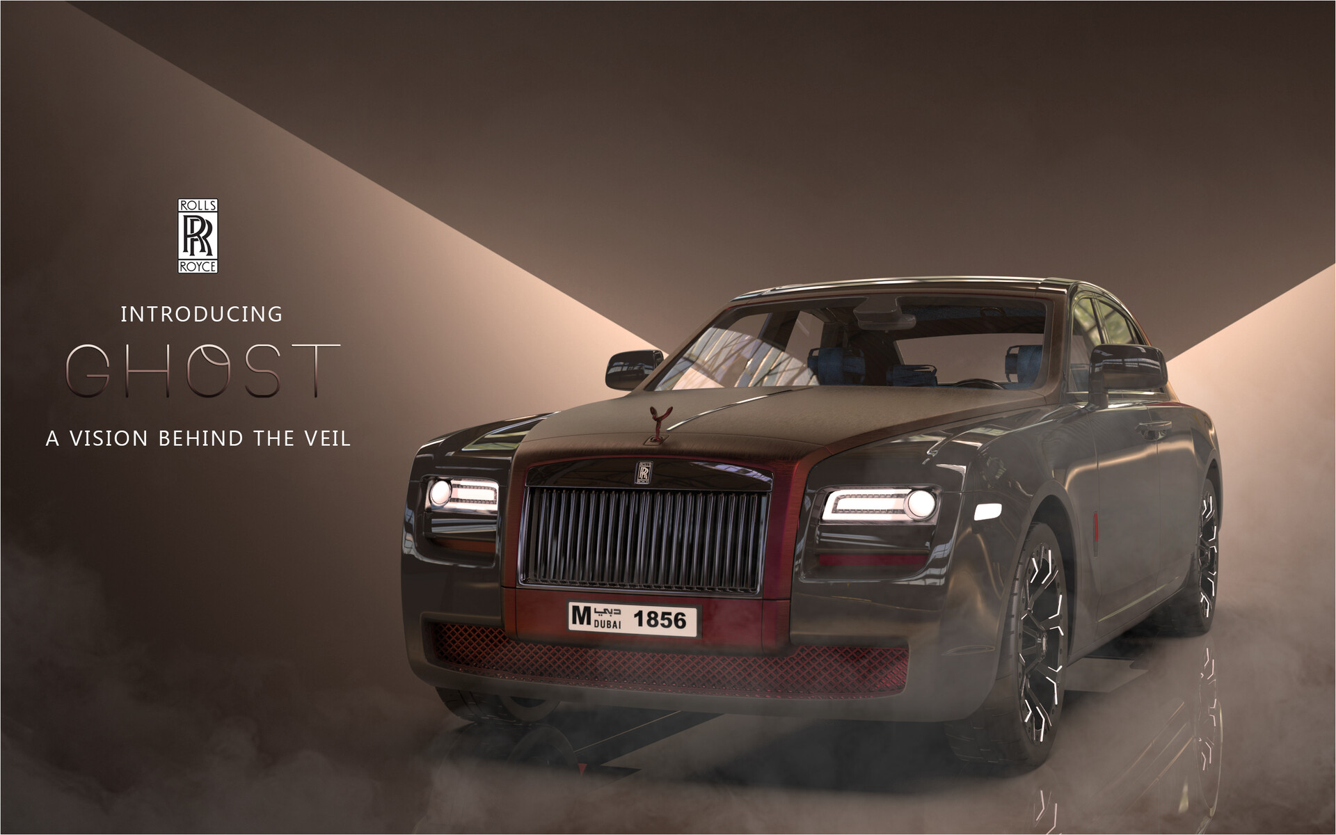 ArtStation - Rolls Royce Ghost