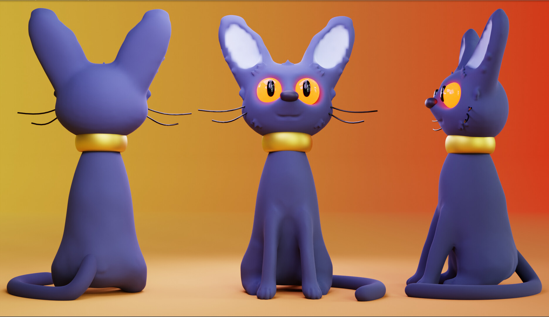 ArtStation - Magic cat 3D sculpt
