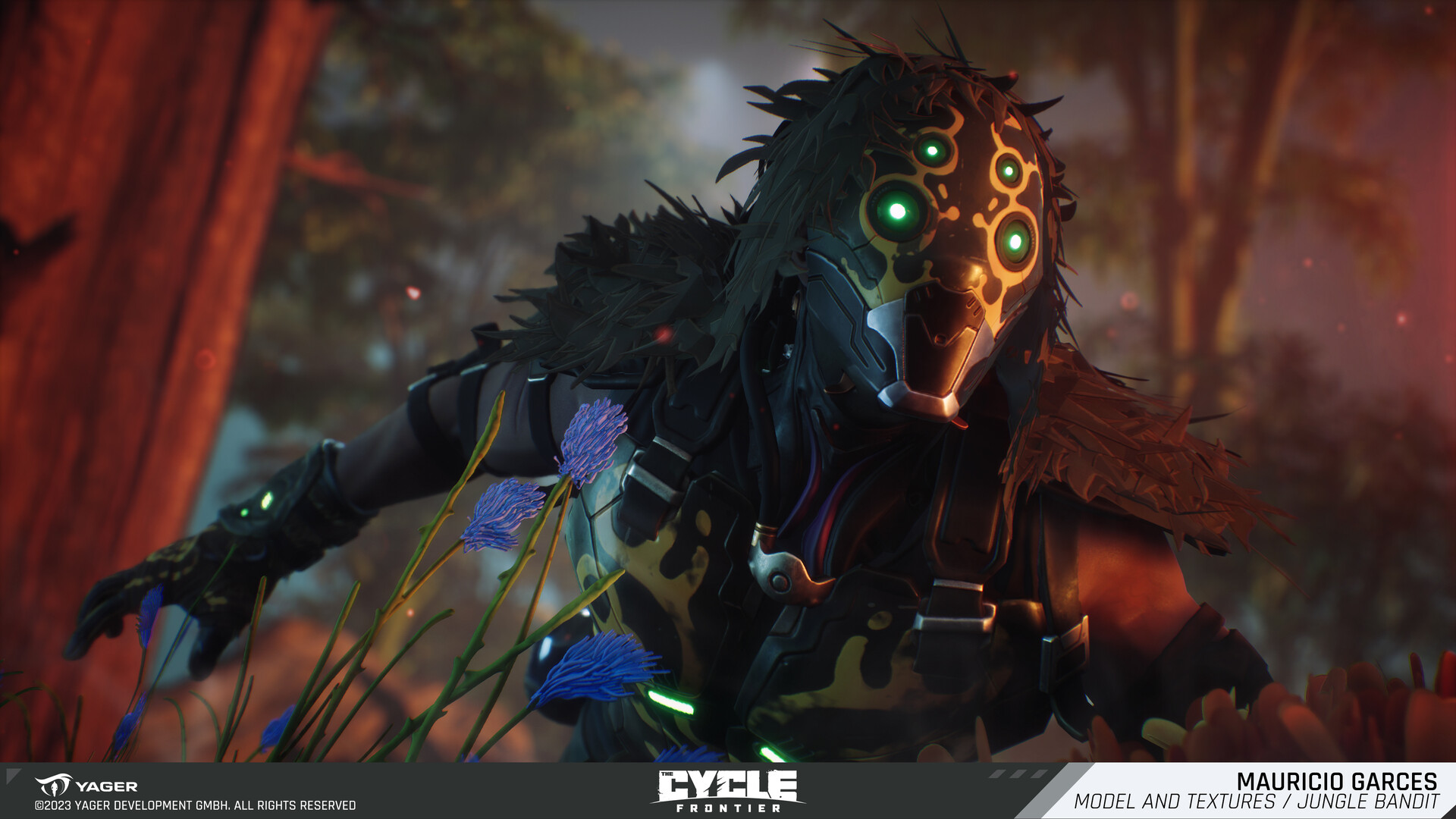 Mauricio Garces - Jungle Bandit - The Cycle Frontier