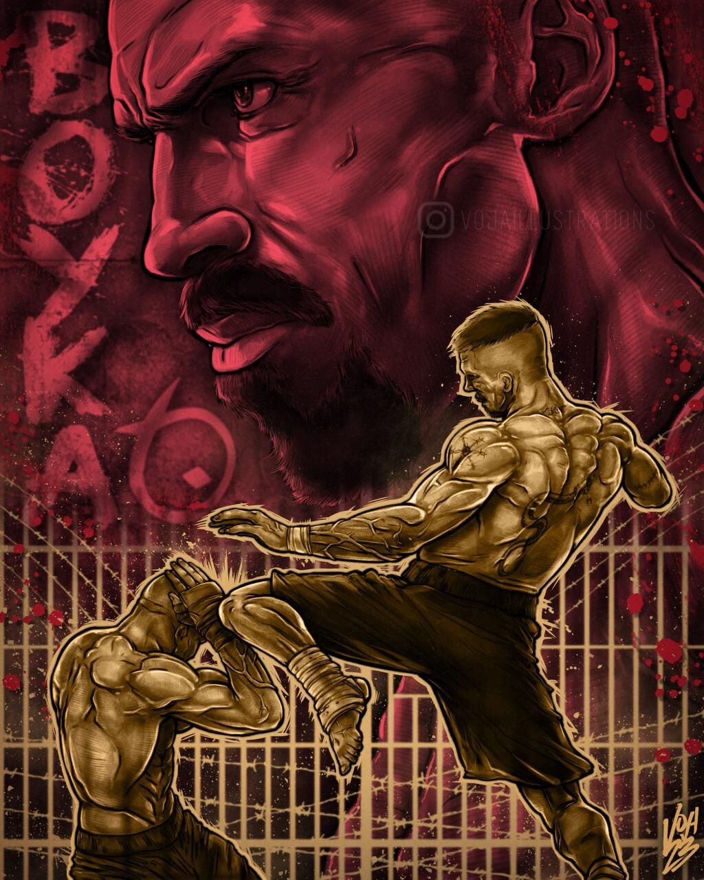 ArtStation - Undisputed Boyka