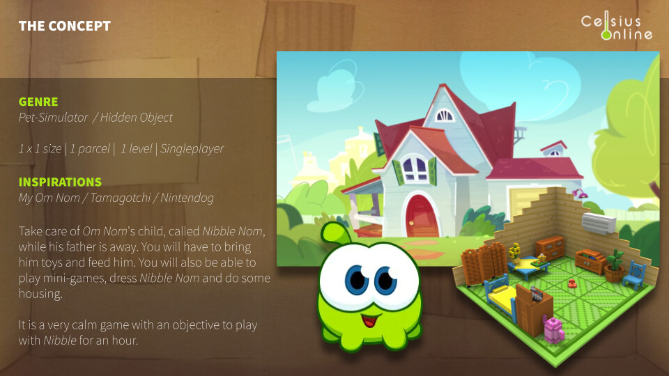 Gregoire Castelain - Cut the Rope X The Sandbox (Video Game Preprod) Celsius Online 2022