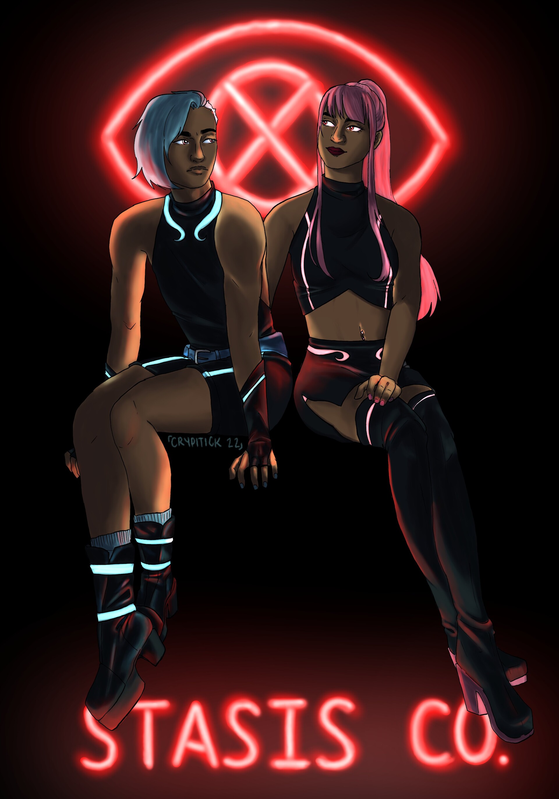 ArtStation - Stasis Co. Concept Poster