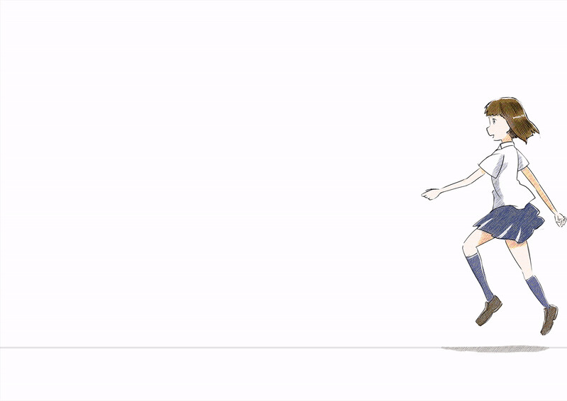 ArtStation - Anime run cycle study