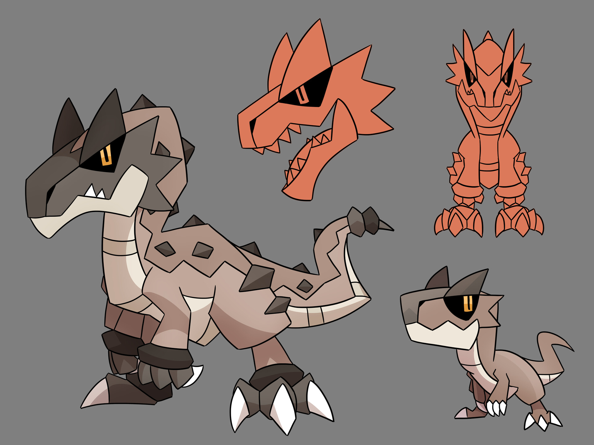 ArtStation - Dinosaur RPG Allosaurus