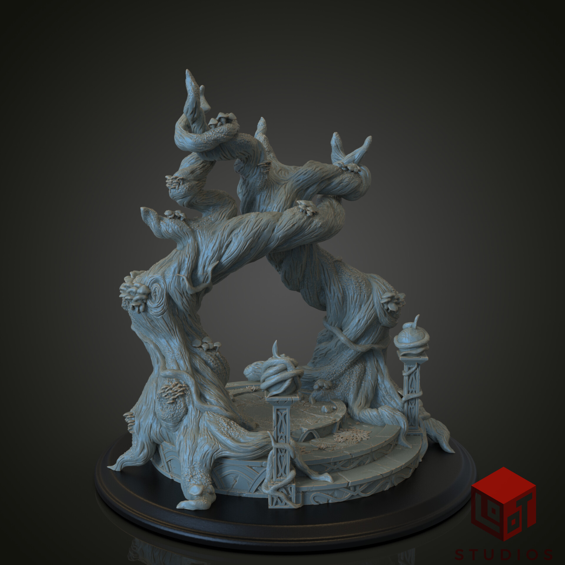 ArtStation - Tangleheart Forest - Entangled Portal - Loot Studios