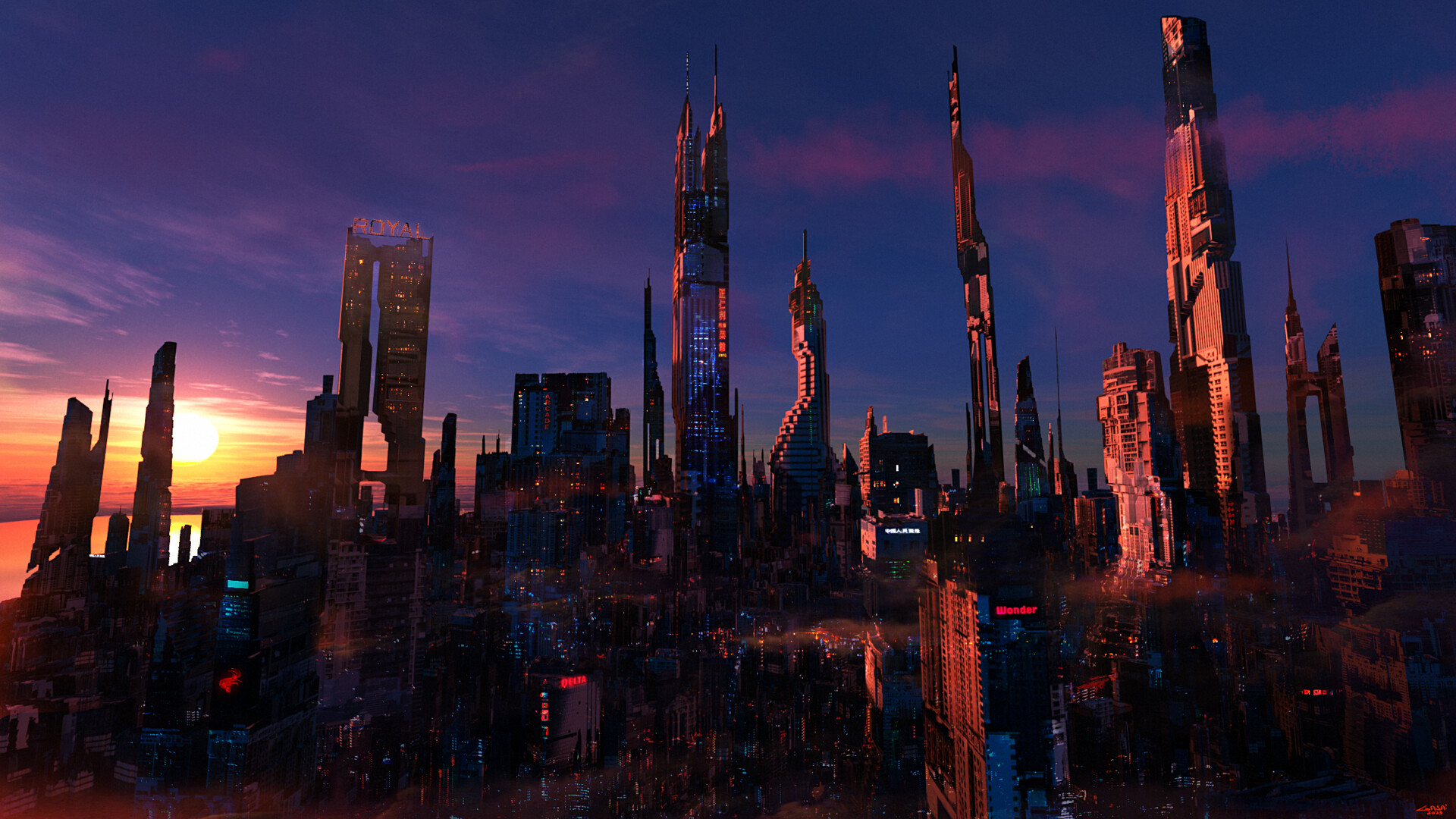 ArtStation - ''Night City'' 1