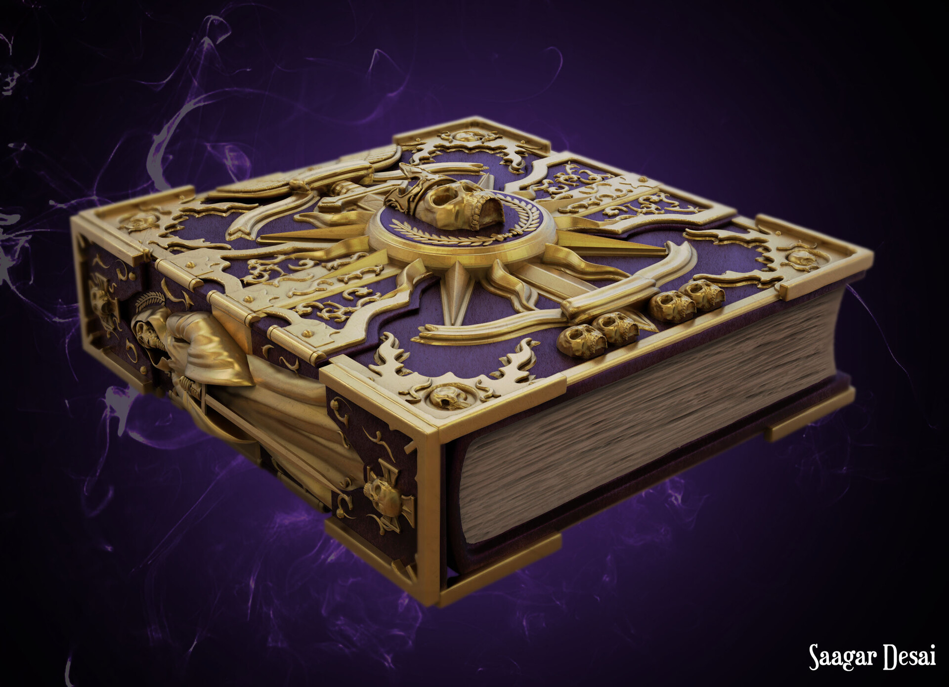 ArtStation - Magic Book