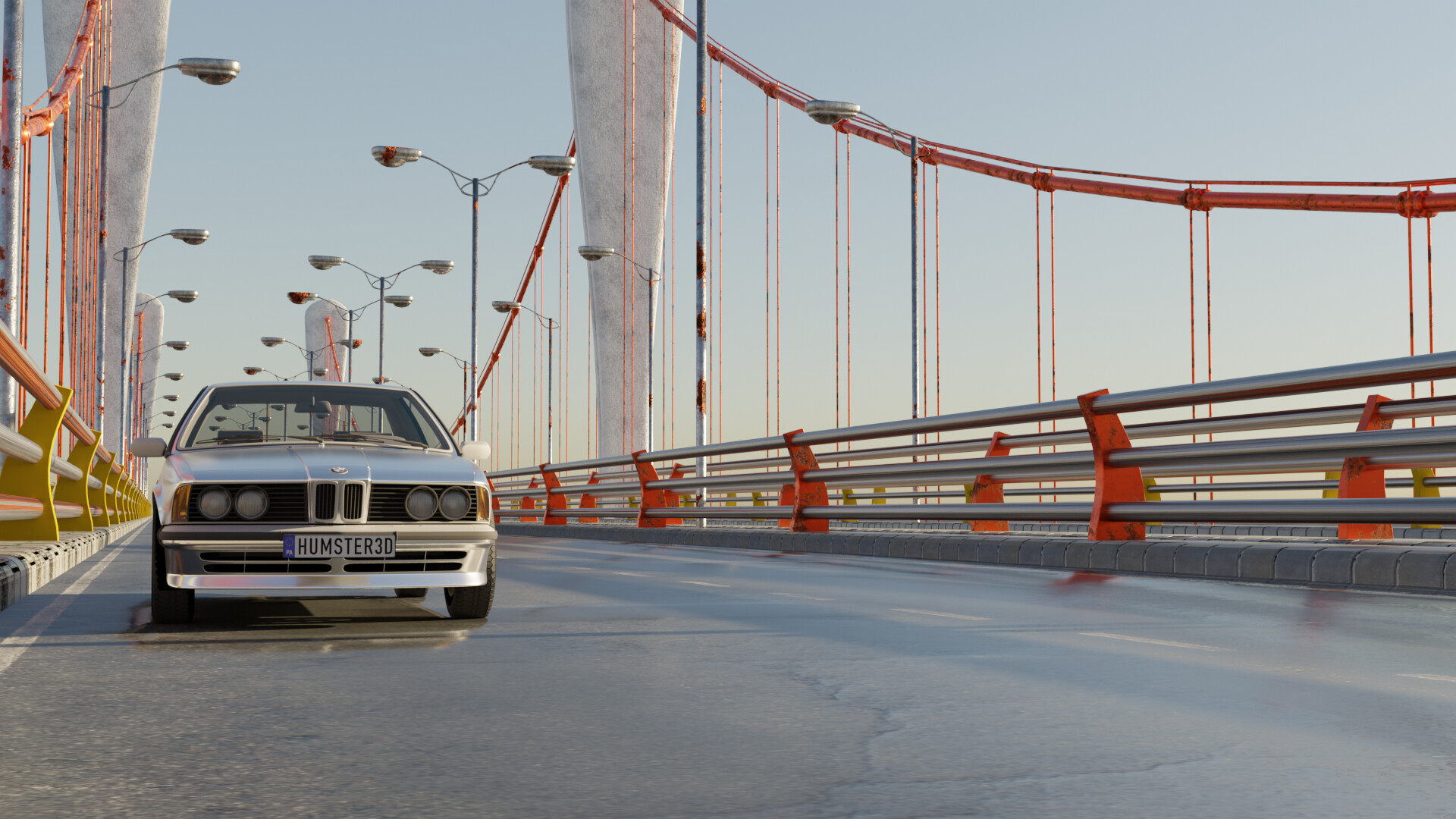 ArtStation - Bridge Asphalt