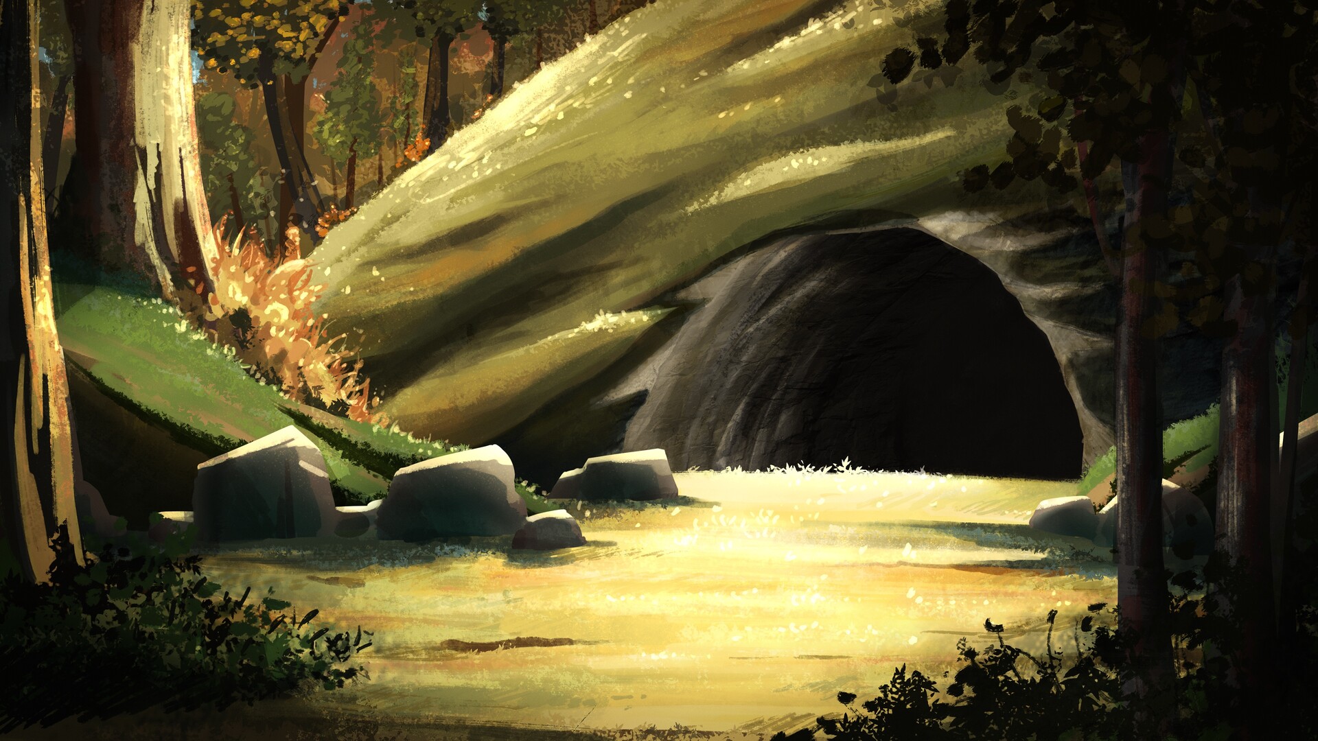 ArtStation - Journey - The Cave