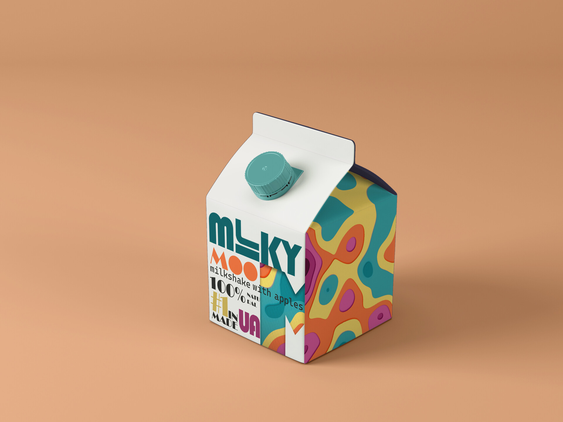 ArtStation - Milkshake mockup