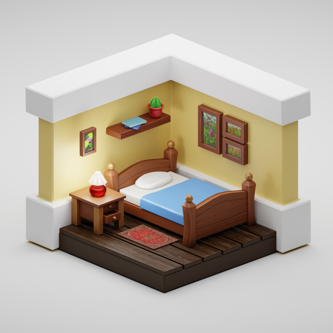 ArtStation - Bedroom
