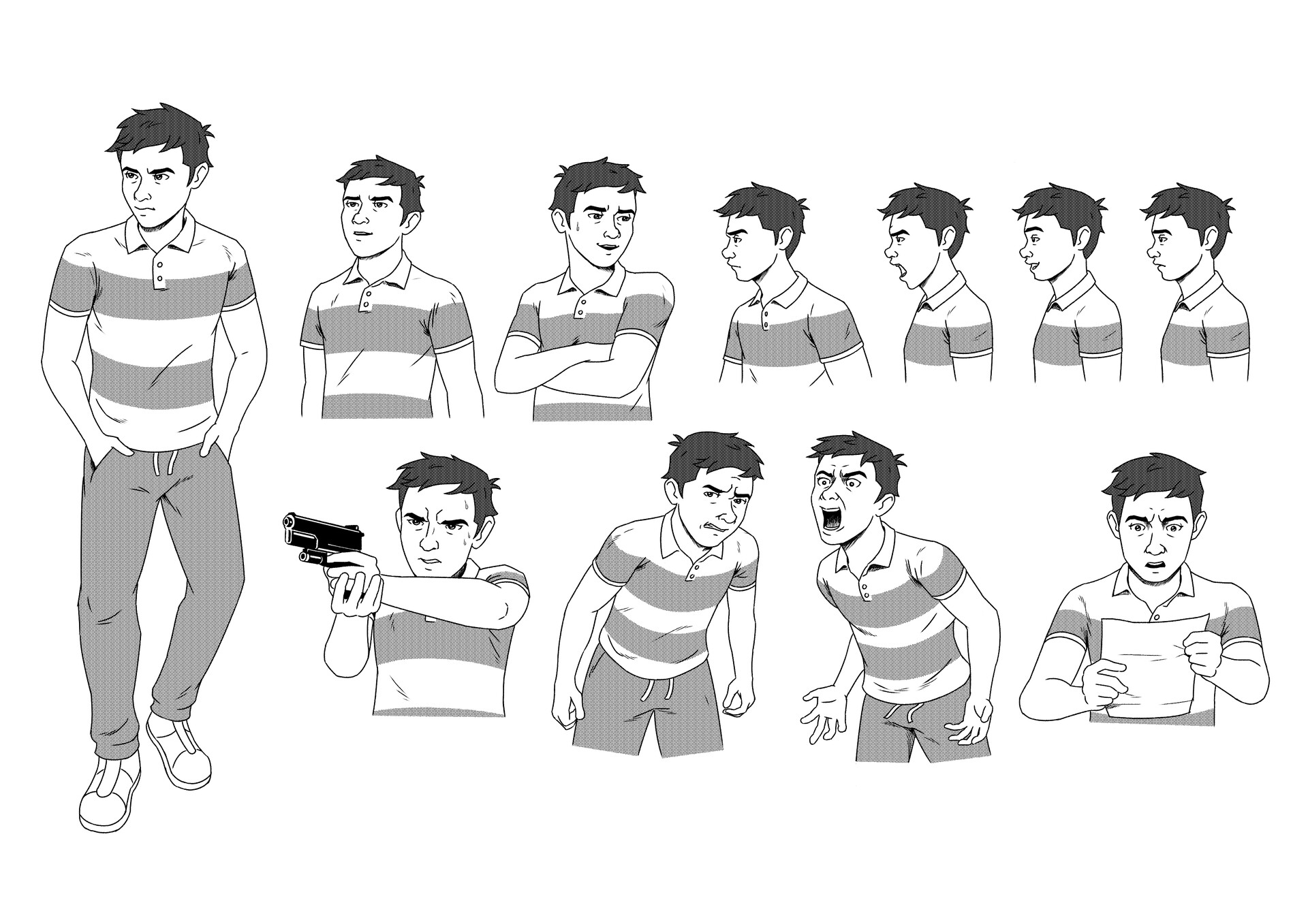 ArtStation - Character Sheet