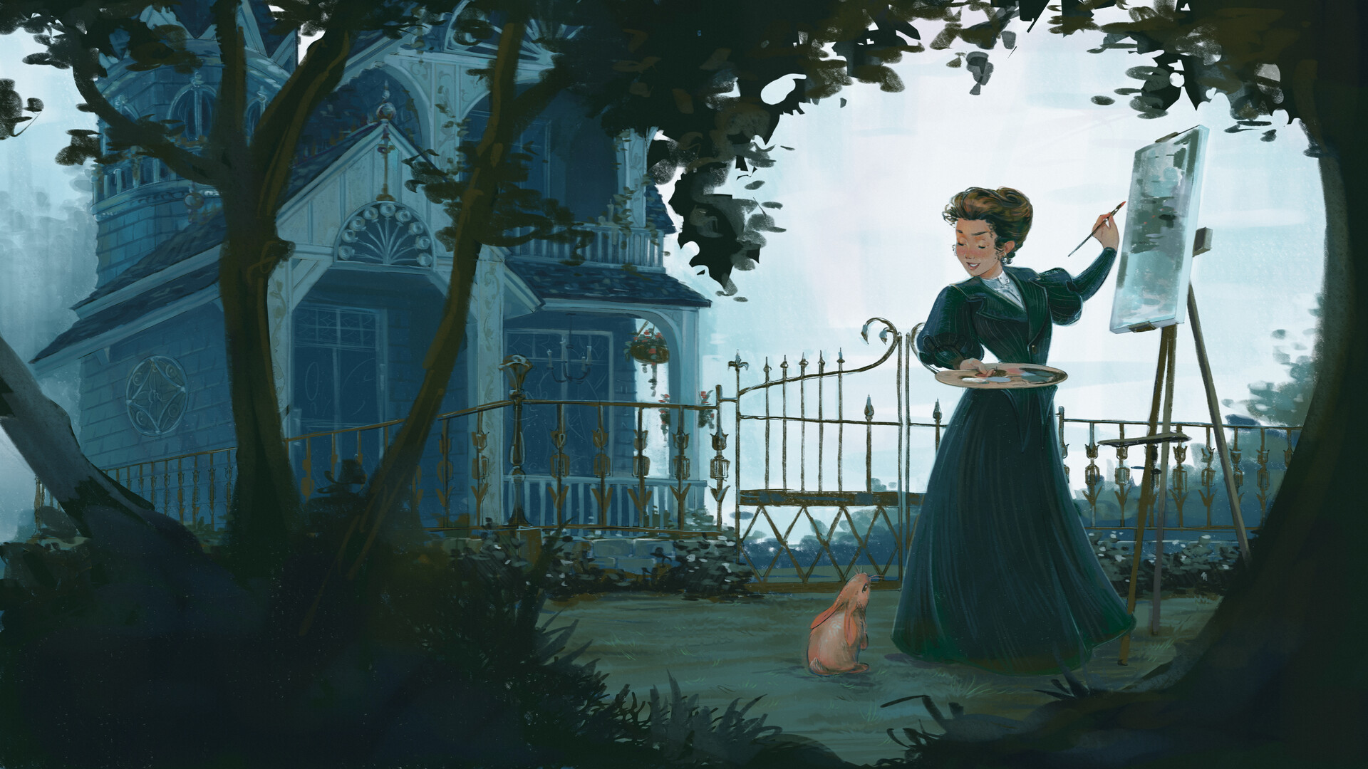 ArtStation - Victorian Home Concept