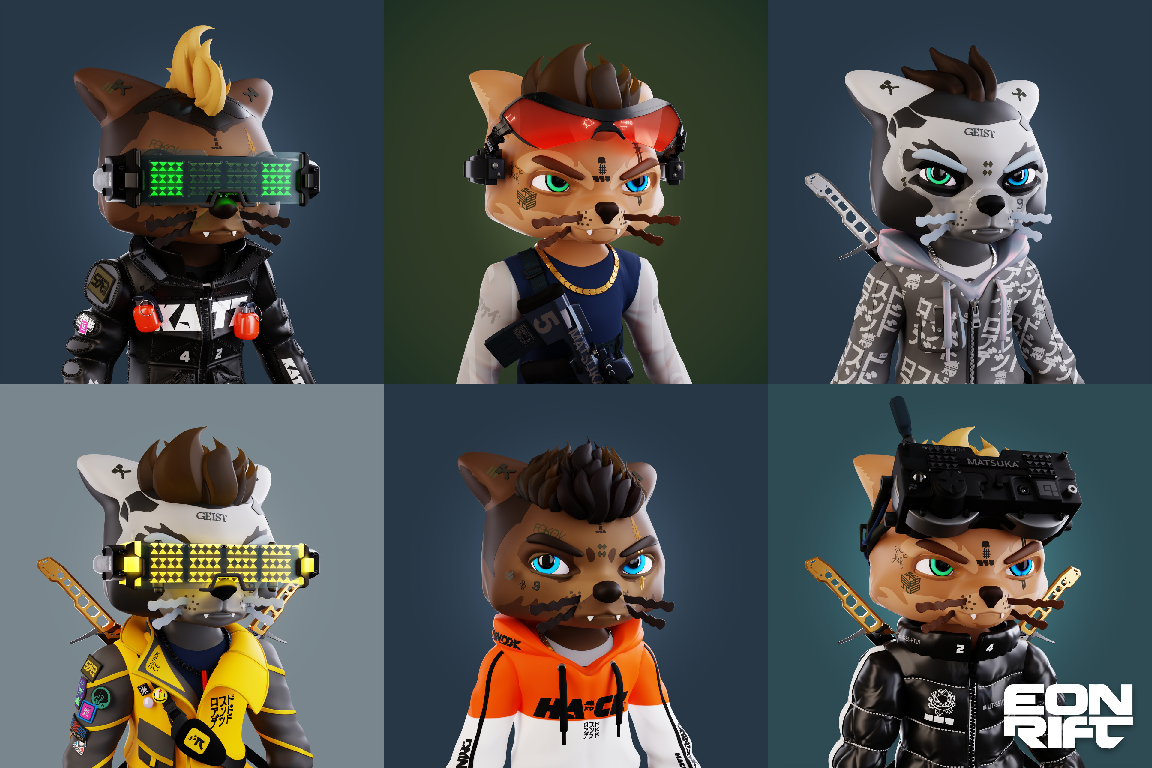 Artworks - S3ART Store - EON RIFT: NFT Genesis Collection