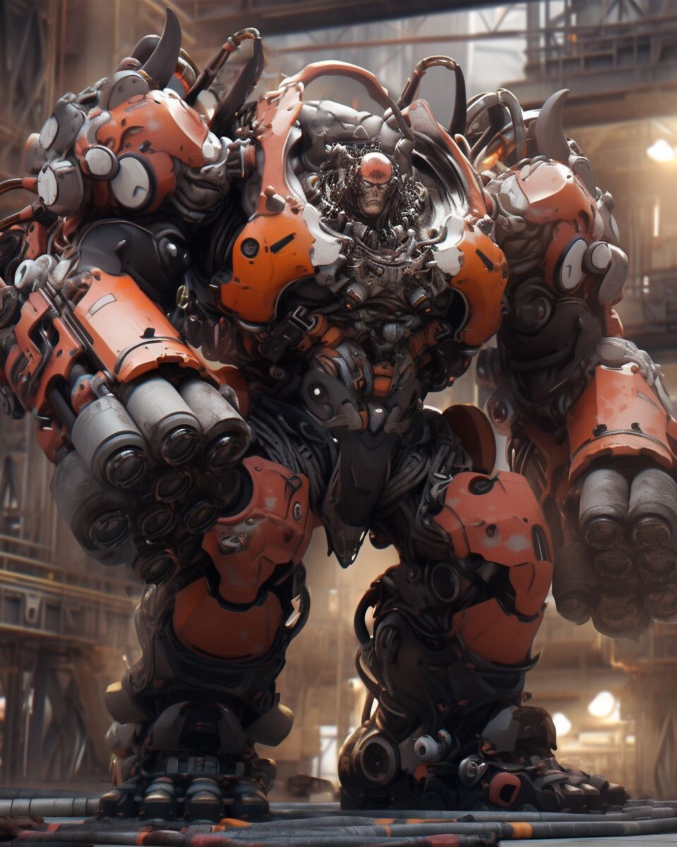 ArtStation - Heavy Mecha Unit